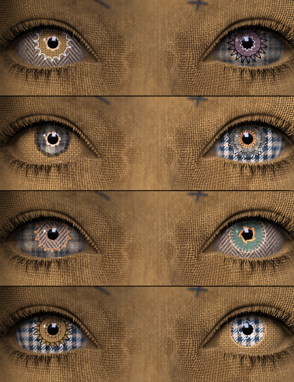 Rag Doll Eye Builder for Genesis 9 | Daz 3D