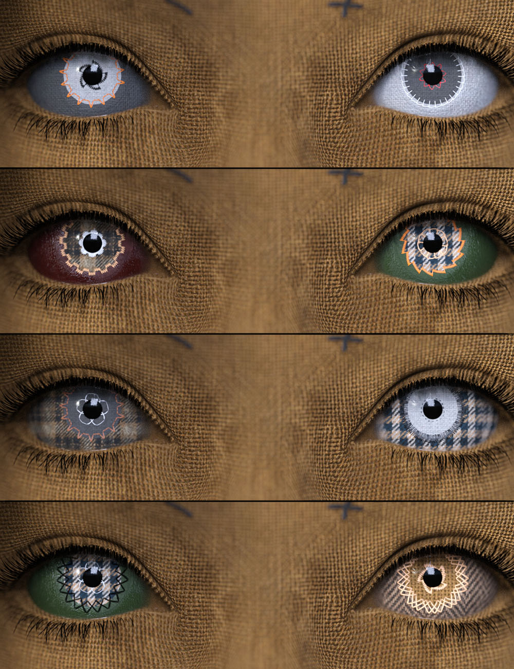 Rag Doll Eye Builder for Genesis 9 | Daz 3D