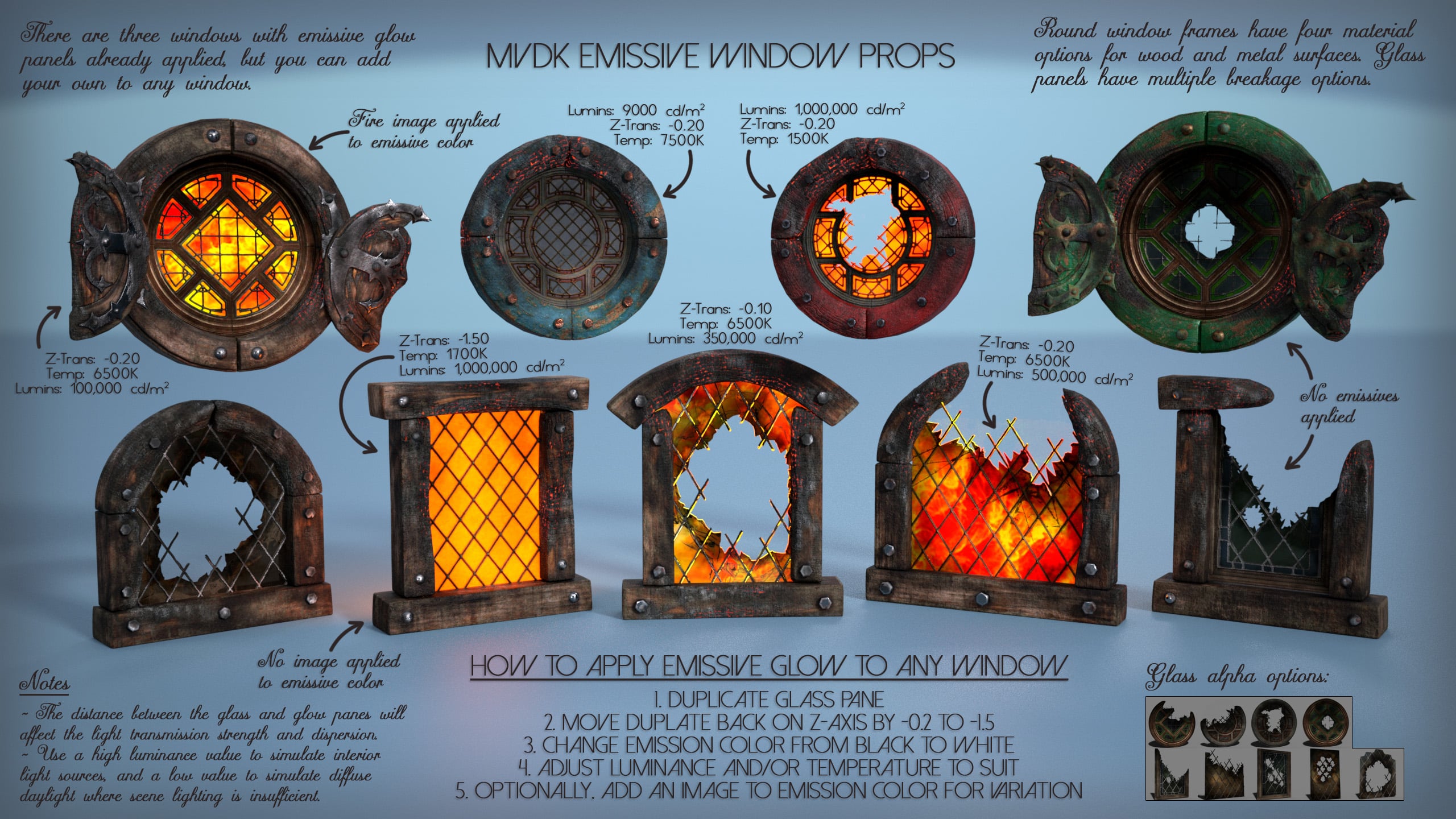 Medieval Village Destruction Kit | Daz 3D