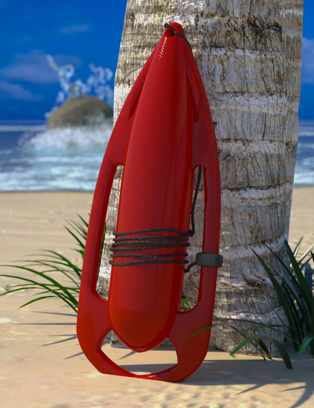 Coast Heroes Poses and Lifesaver Prop for Genesis 9, 8 and 3 | Daz 3D