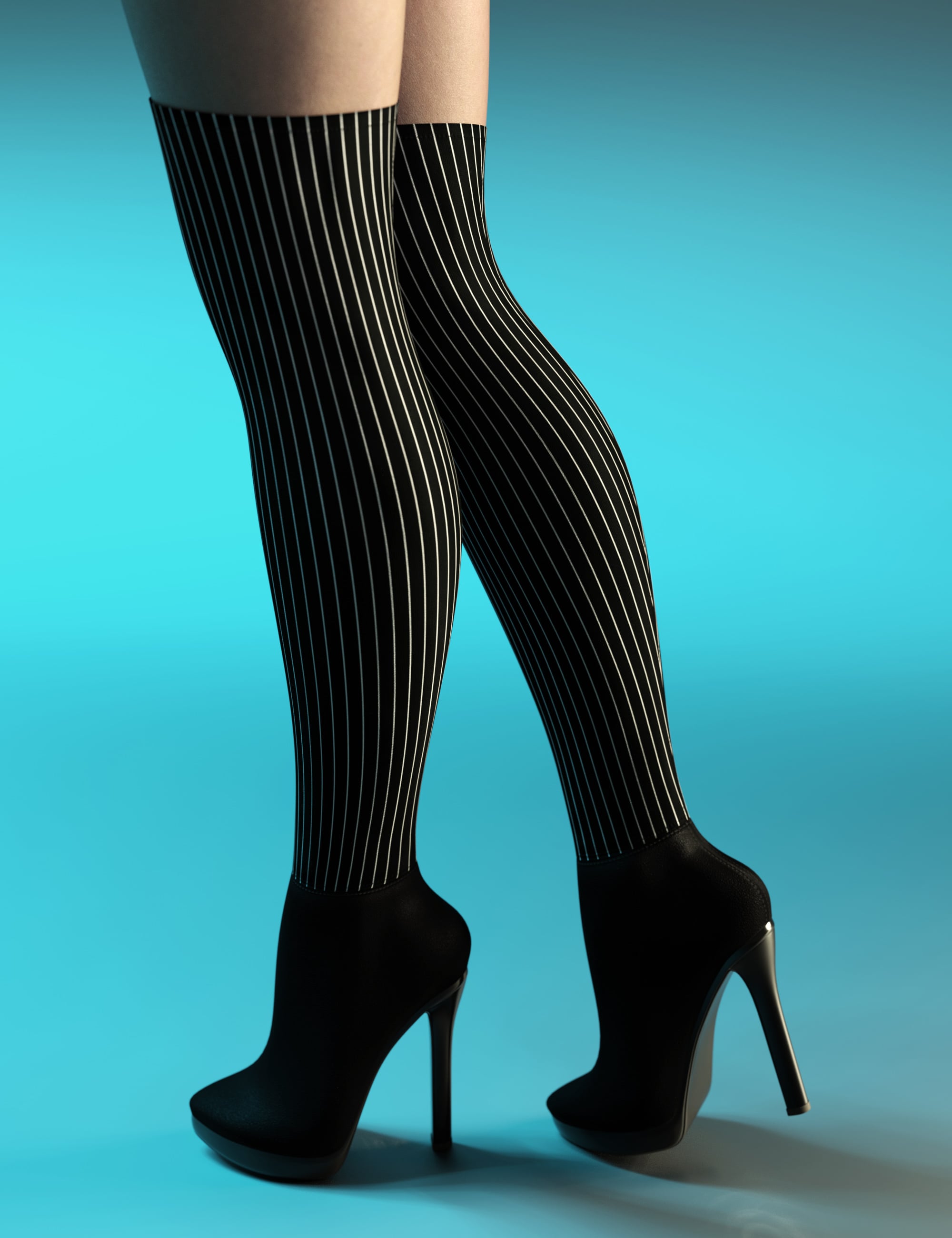 Texture Expansion for Multi-Style Boots for Genesis 9 | Daz 3D