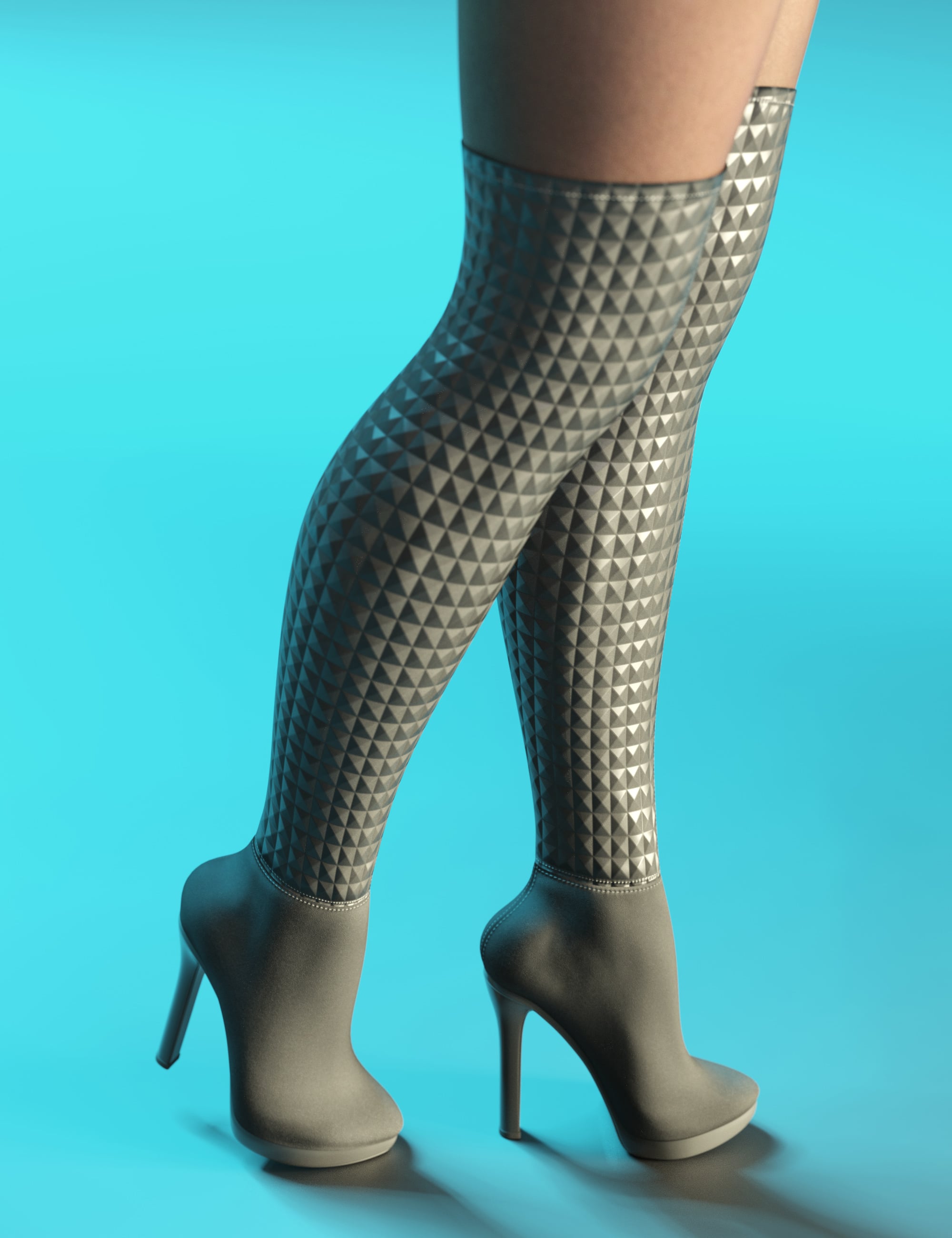 Texture Expansion for Multi-Style Boots for Genesis 9 | Daz 3D
