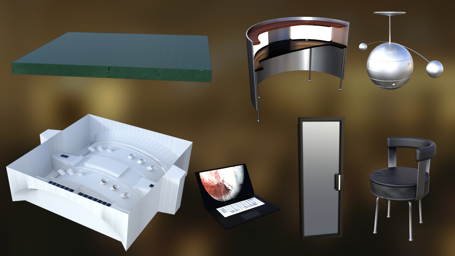 Galactic Classroom | Daz 3D