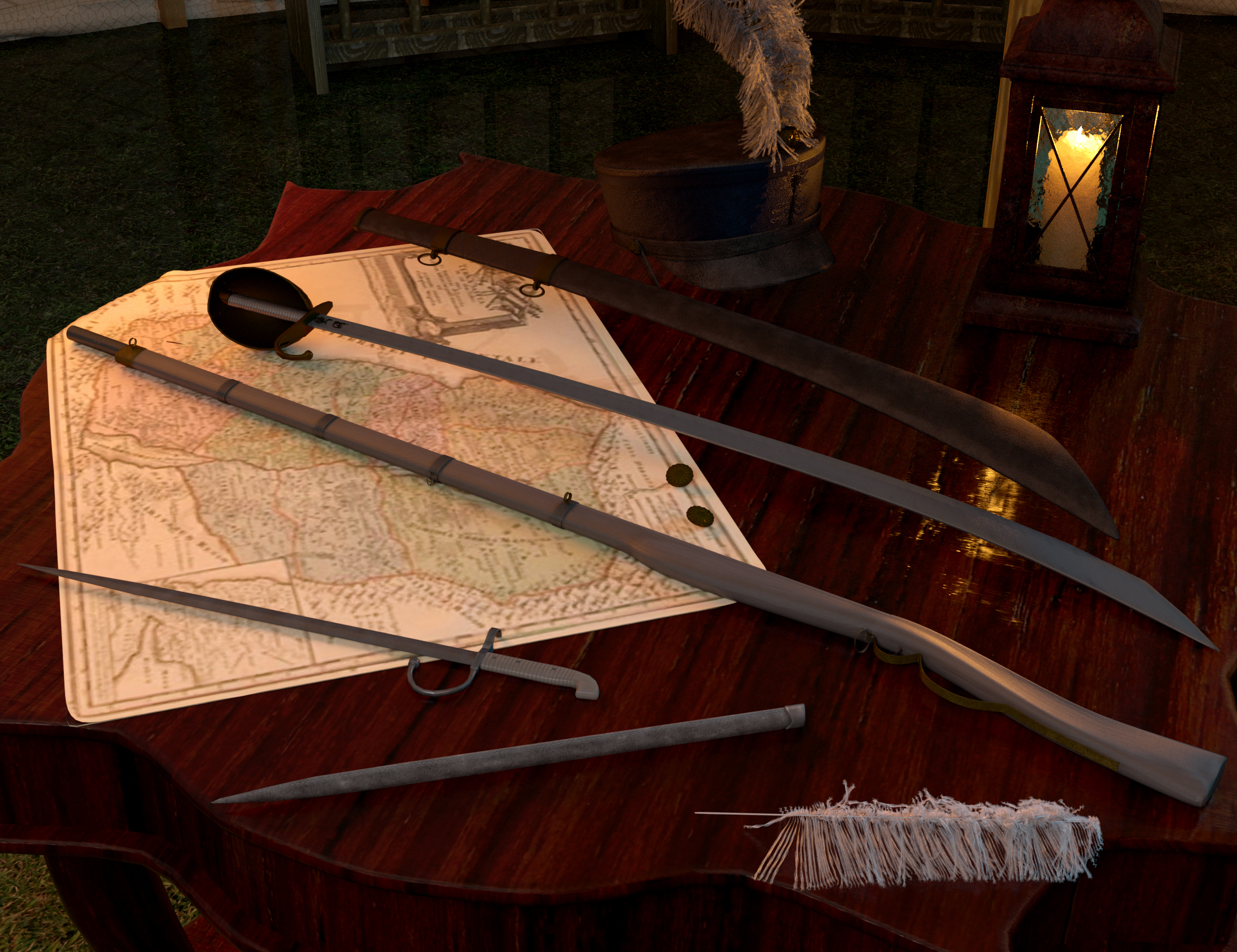FF's Militaria Melee Poses for Genesis 9 | Daz 3D