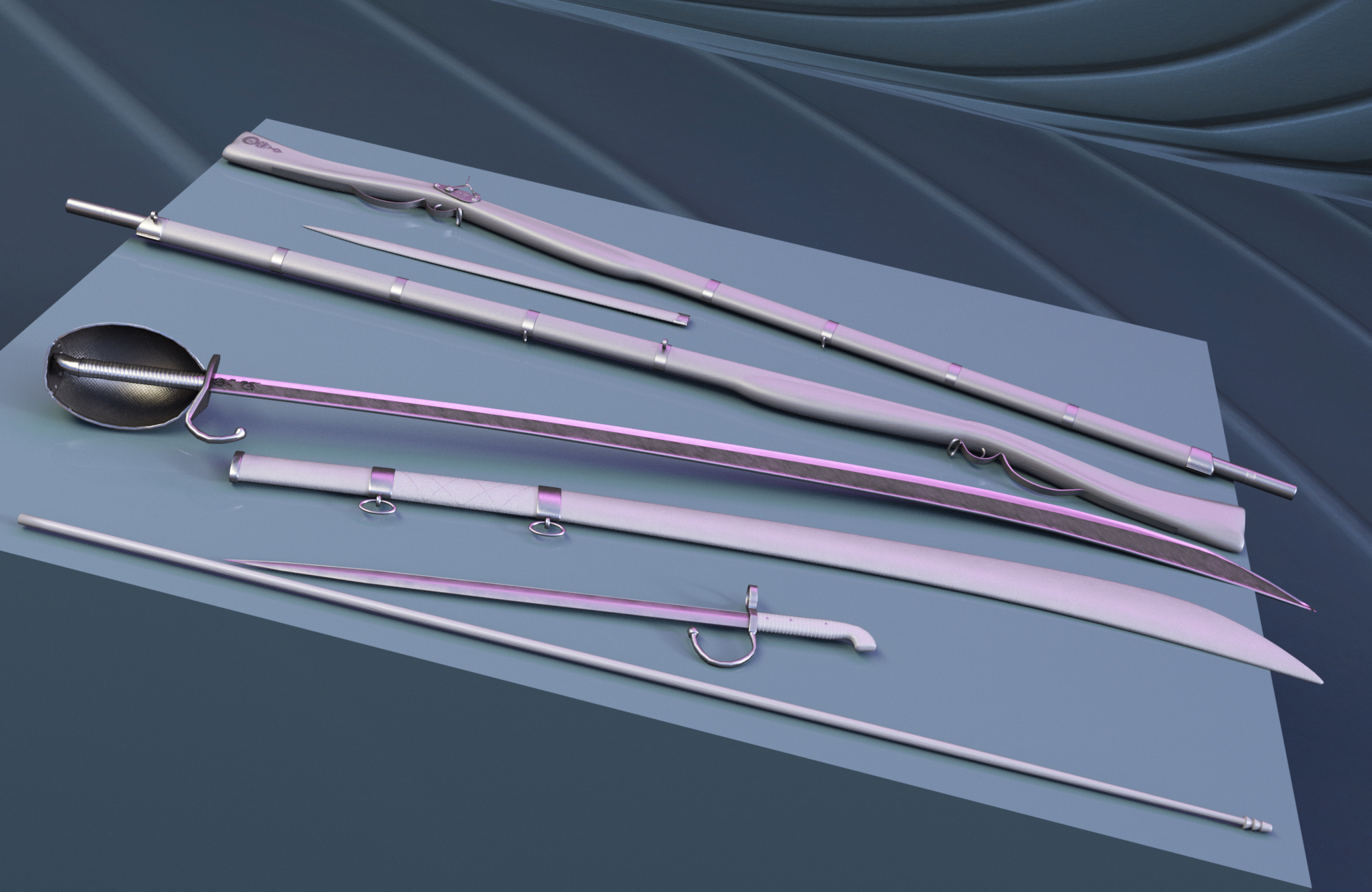 FF's Militaria Melee Poses for Genesis 9 | Daz 3D