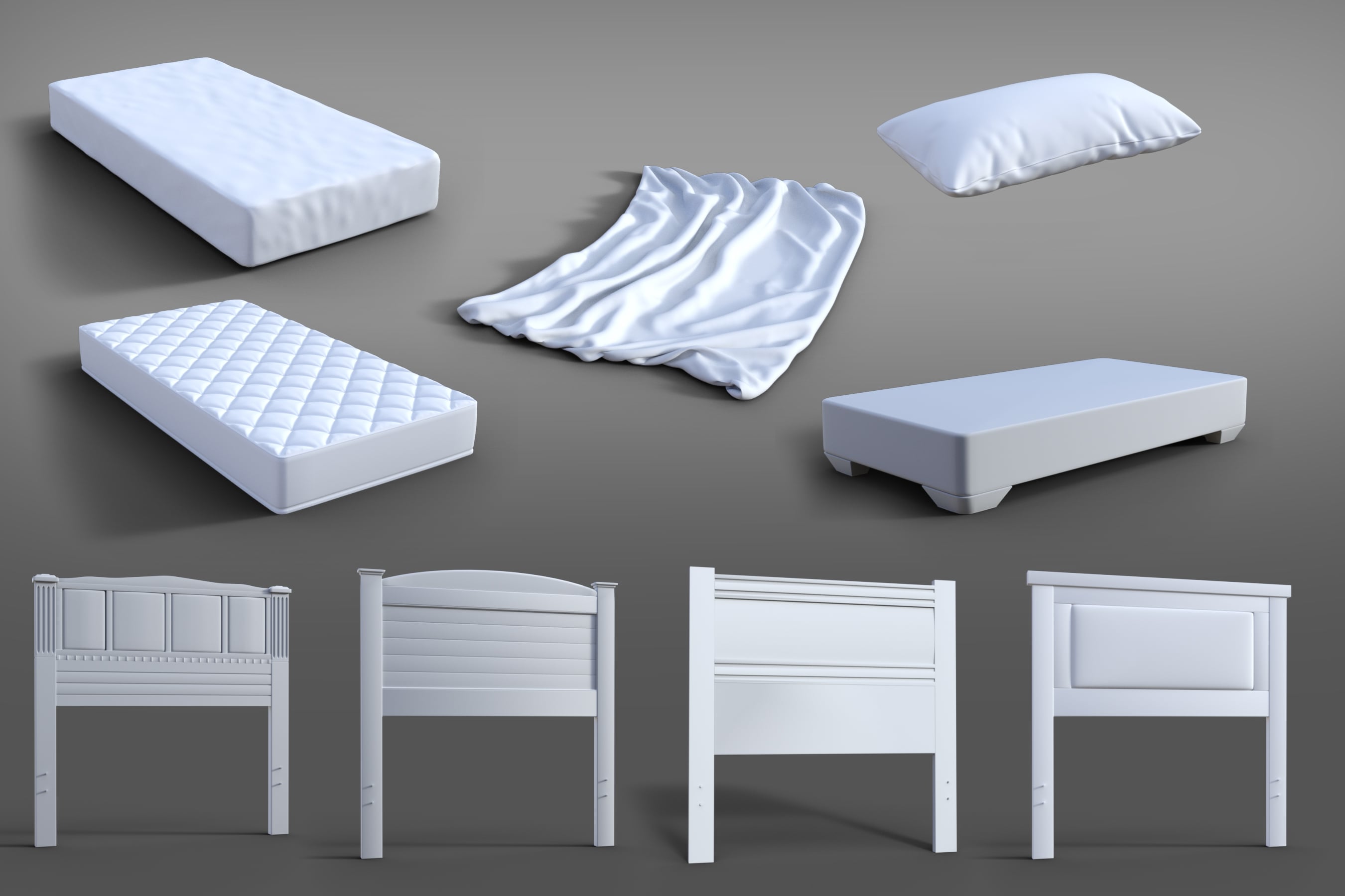 JW My Bed Prop | Daz 3D