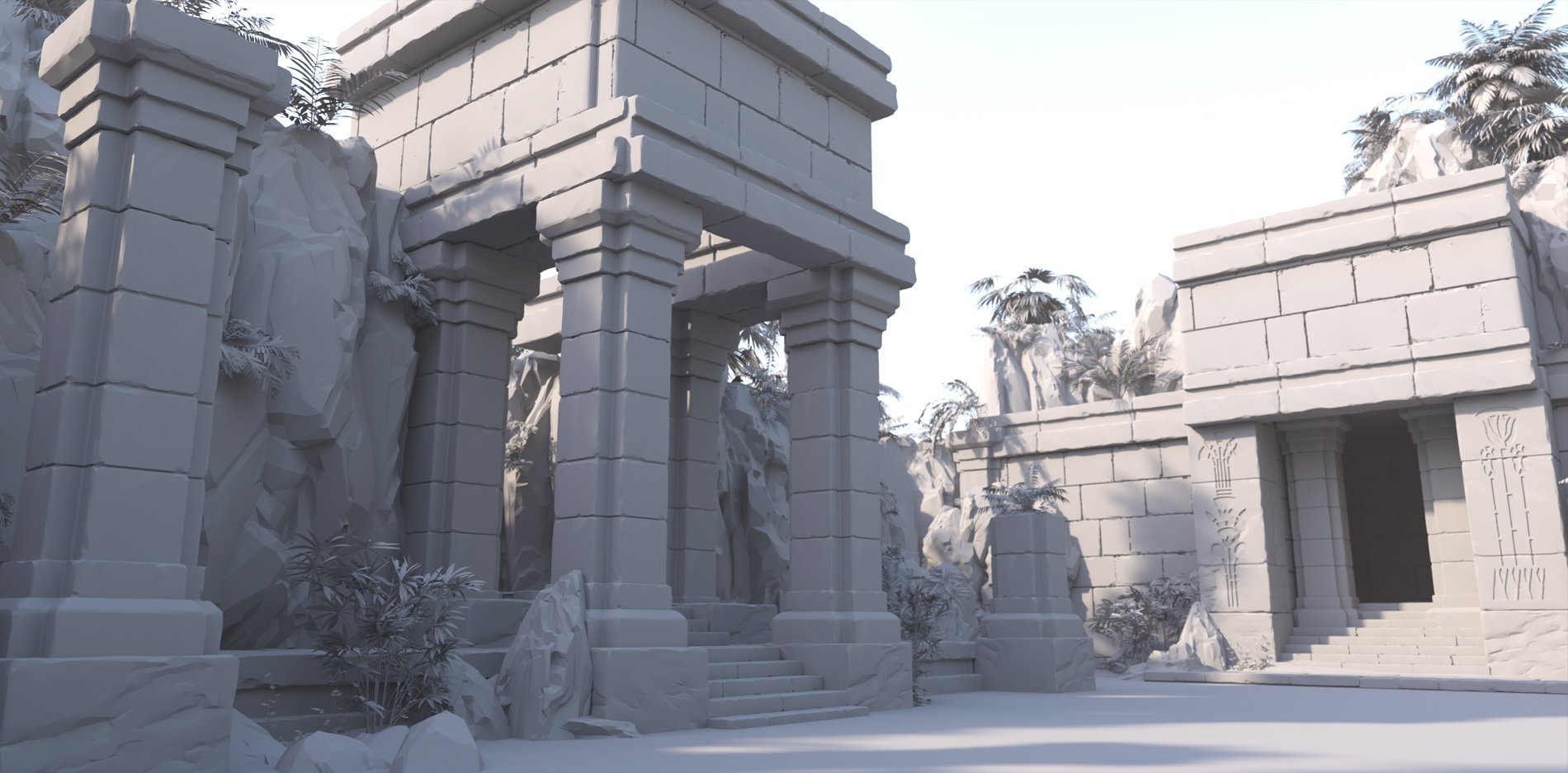 Temple of Tranquility | Daz 3D