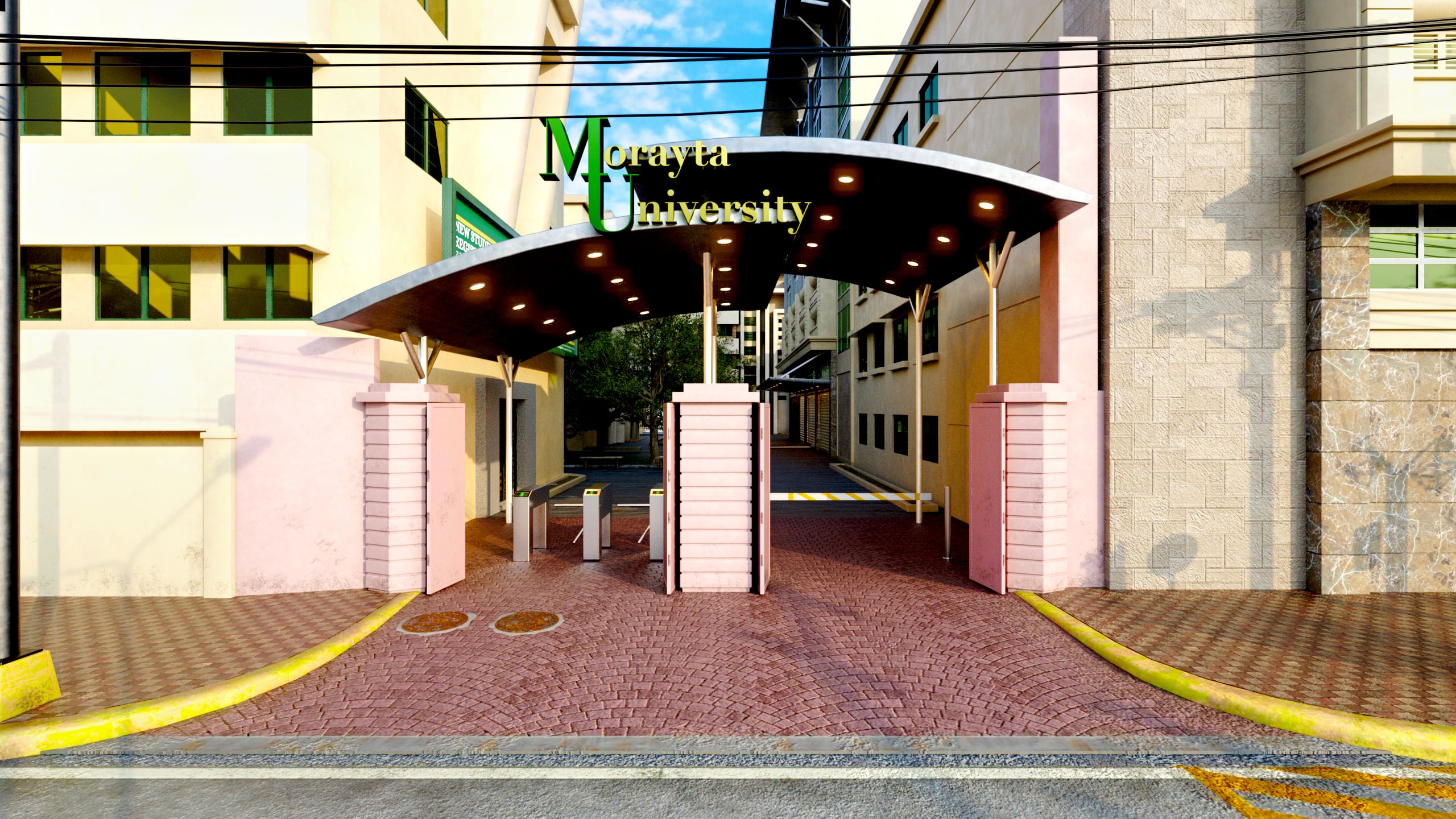 Morayta University Entrance | Daz 3D