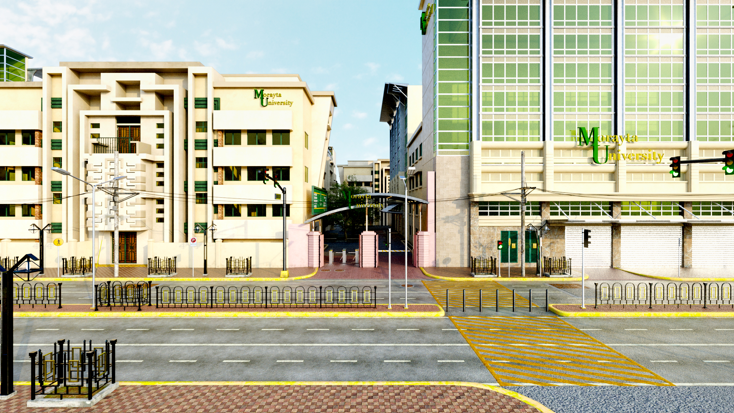 Morayta University Entrance | Daz 3D