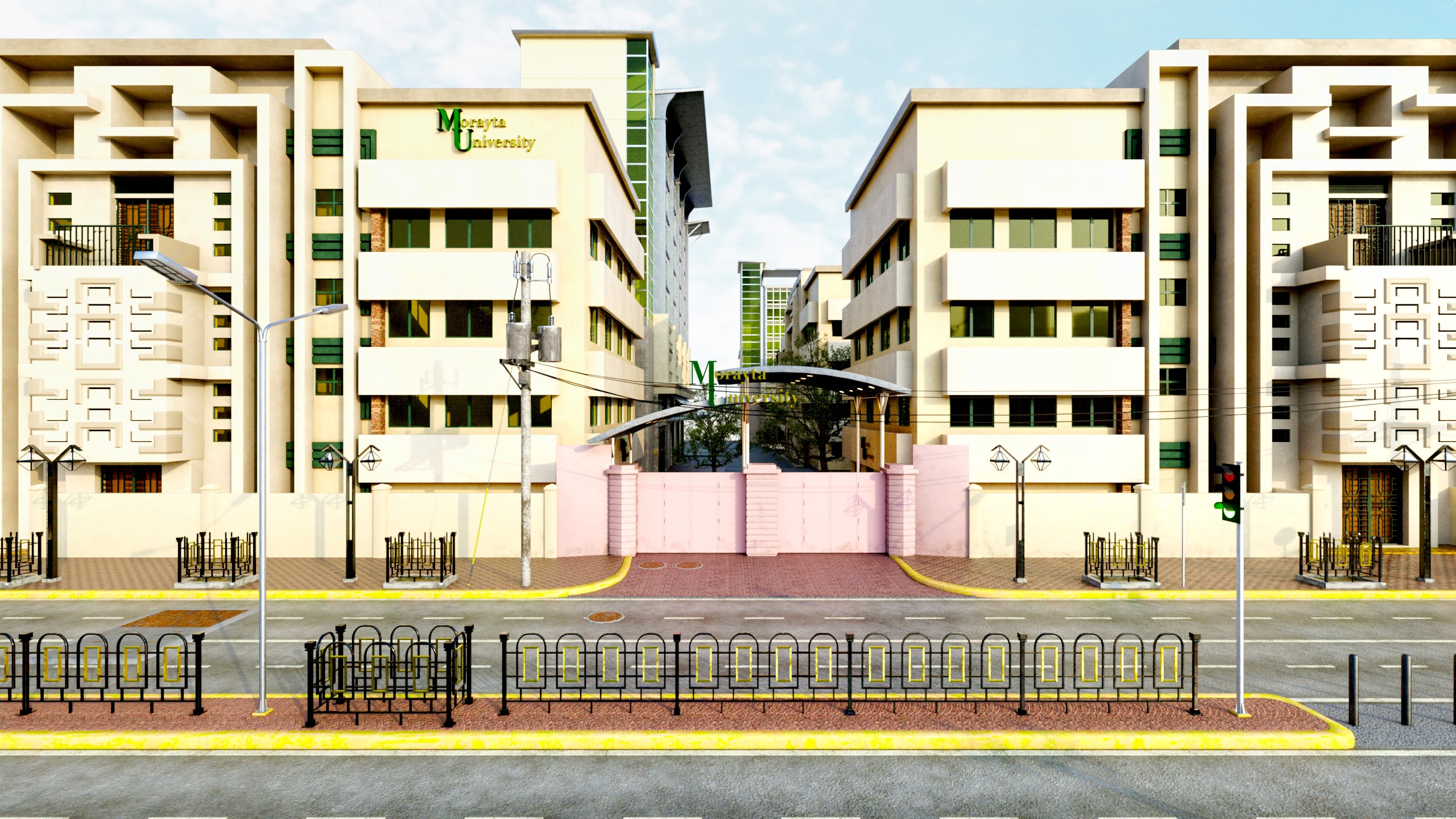 Morayta University Entrance | Daz 3D