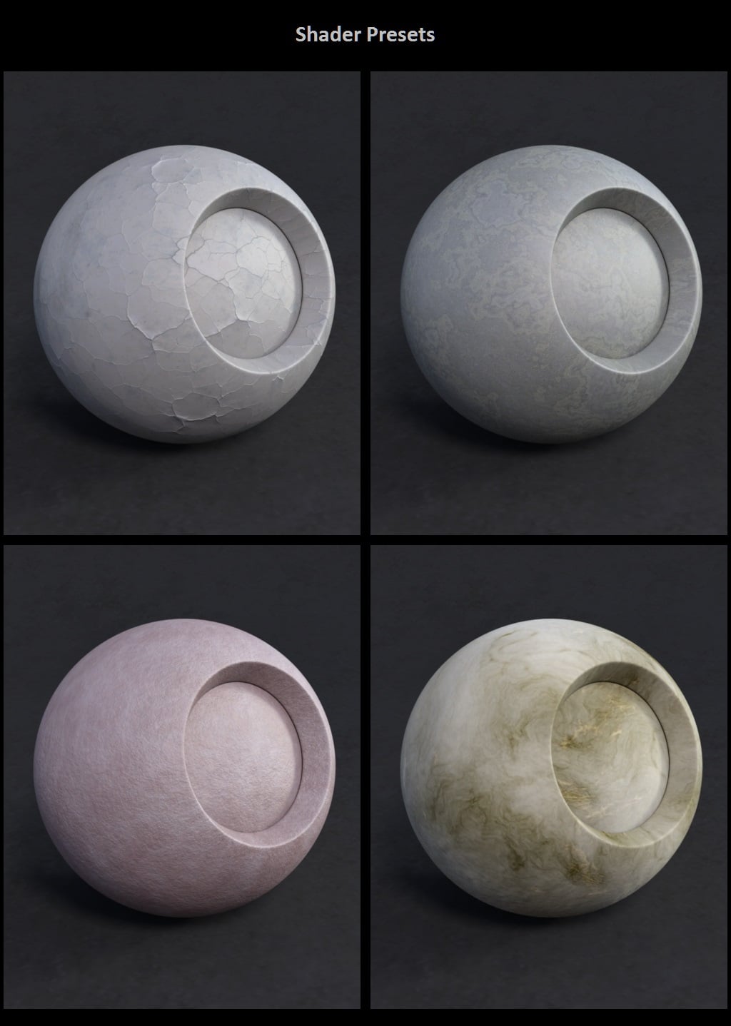 SFD Iray Stoneware Shader Presets | Daz 3D