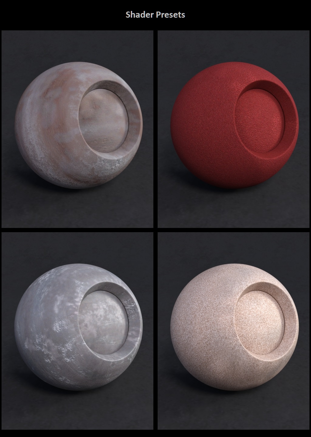 SFD Iray Stoneware Shader Presets | Daz 3D