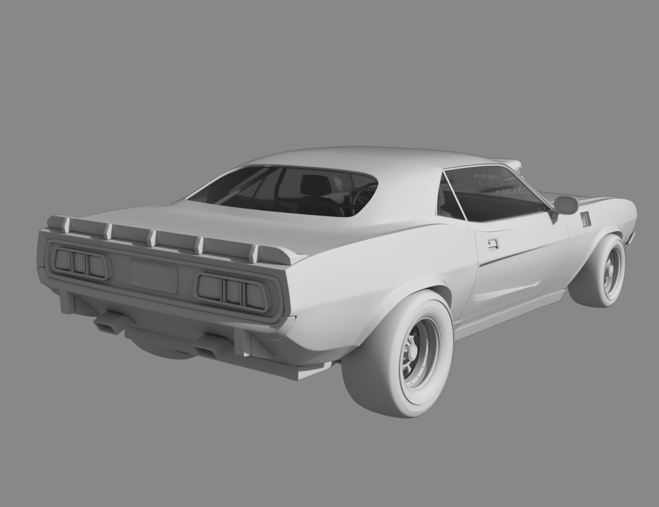 XI Muscle Dragster Car | Daz 3D