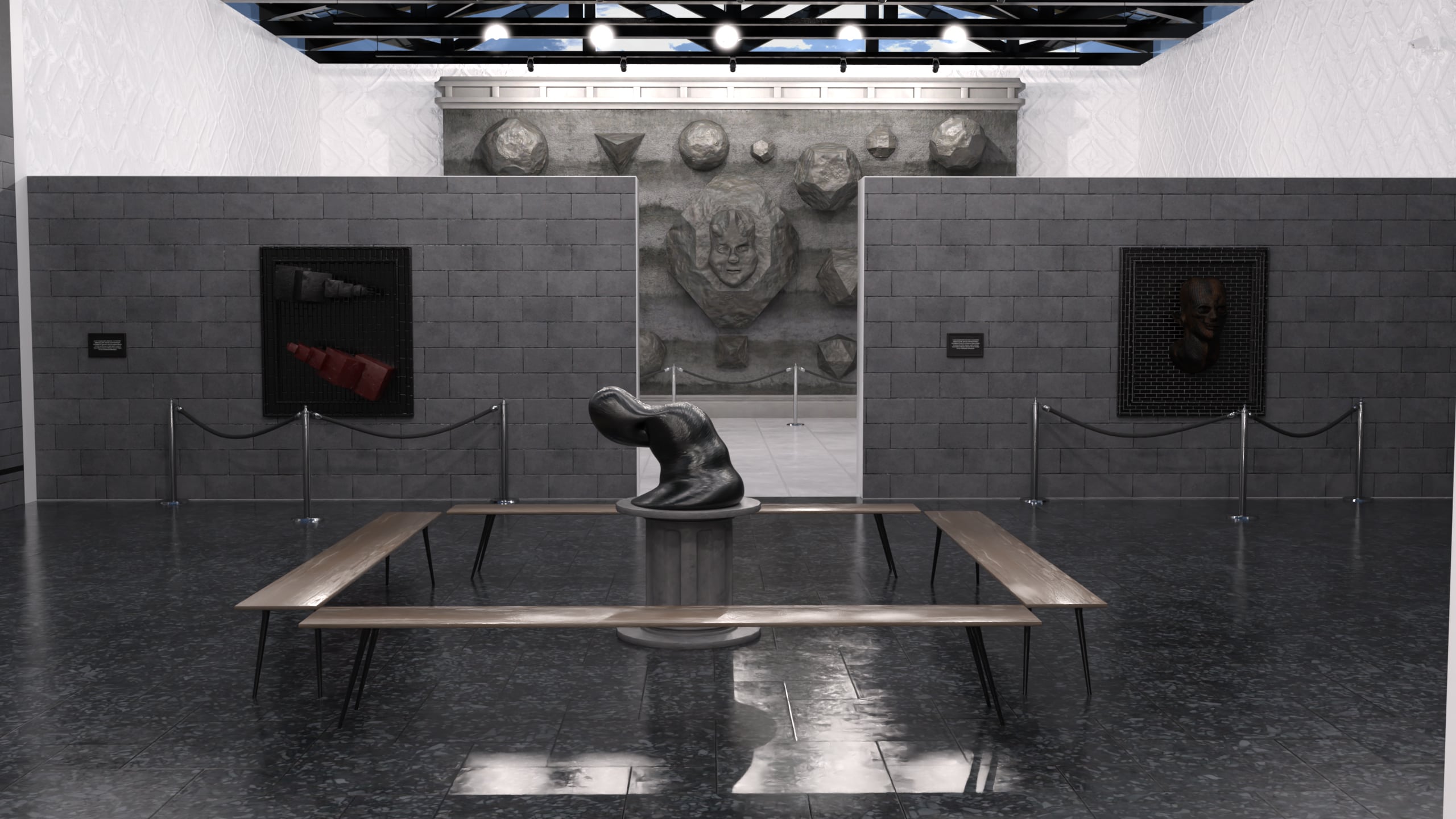 Art Exhibition Warehouse | Daz 3D