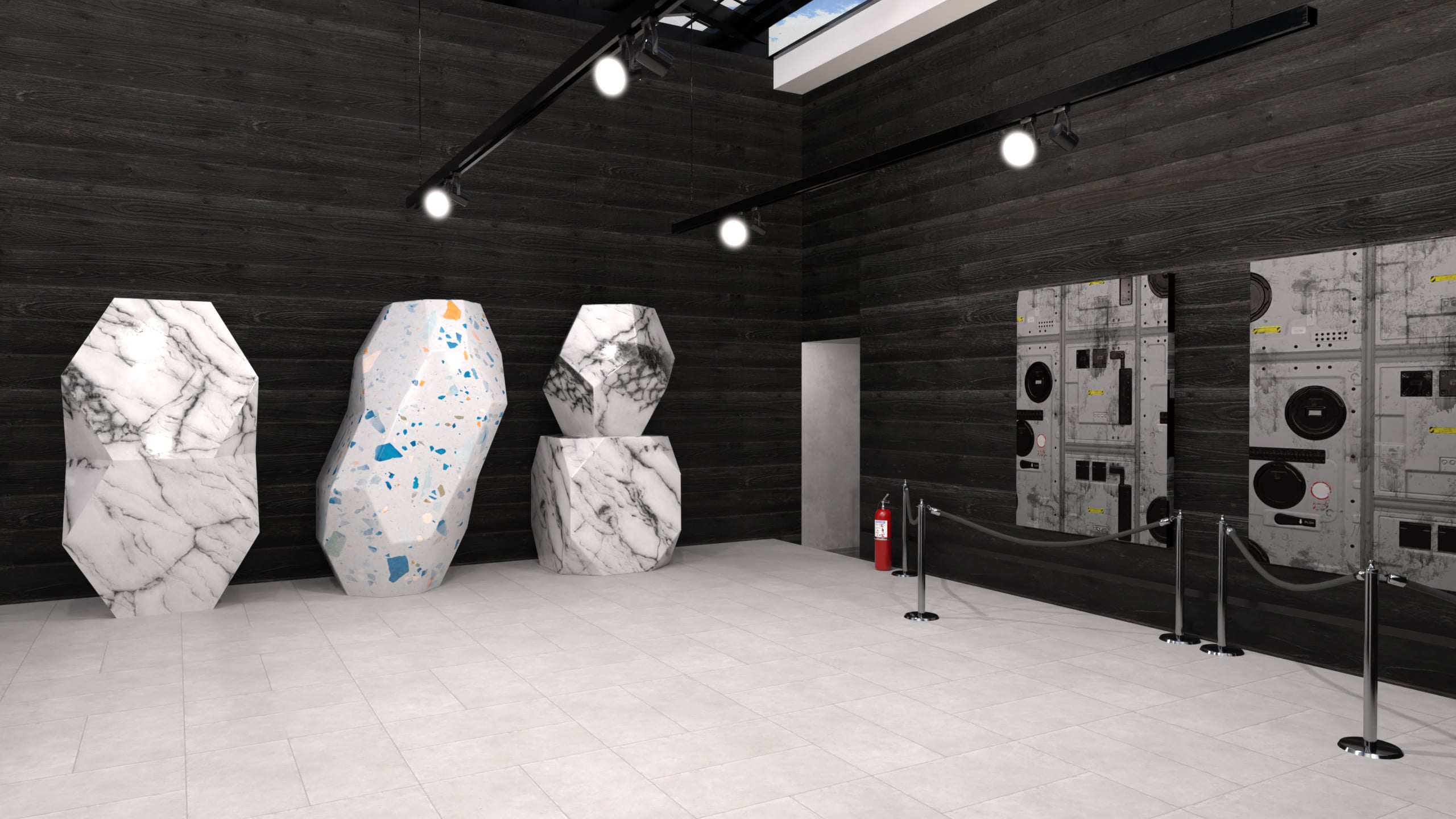 Art Exhibition Warehouse | Daz 3D