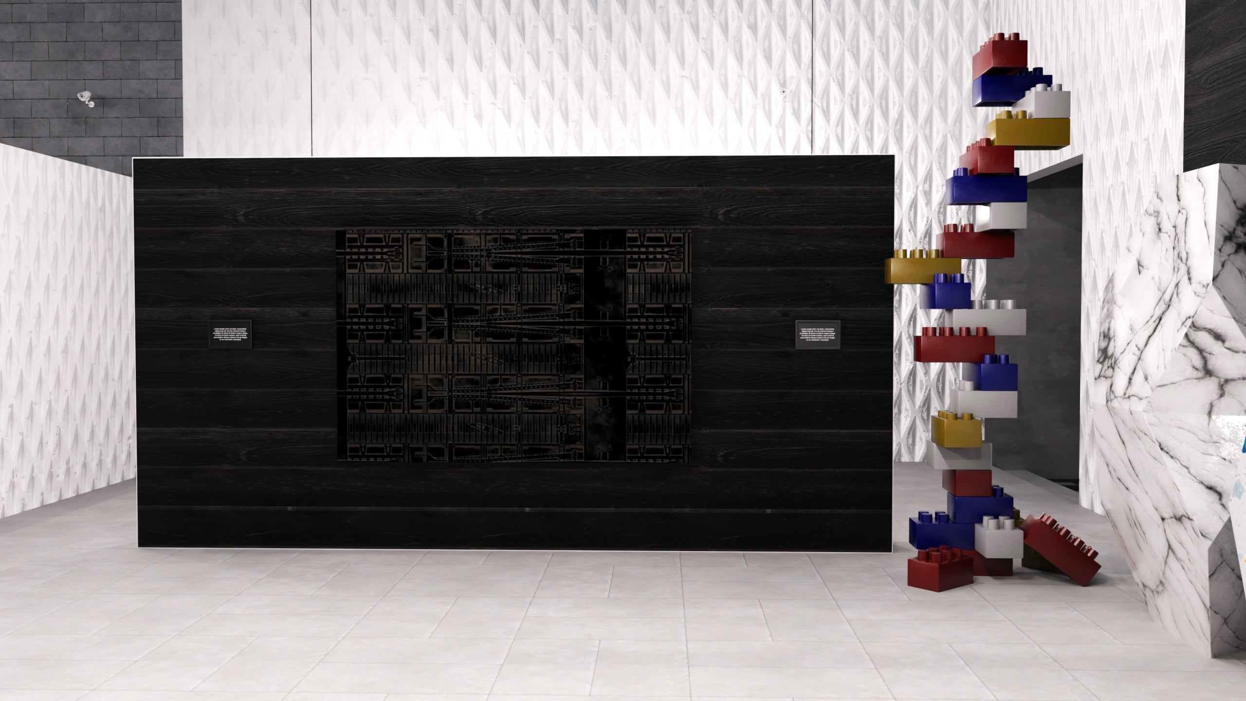 Art Exhibition Warehouse | Daz 3D