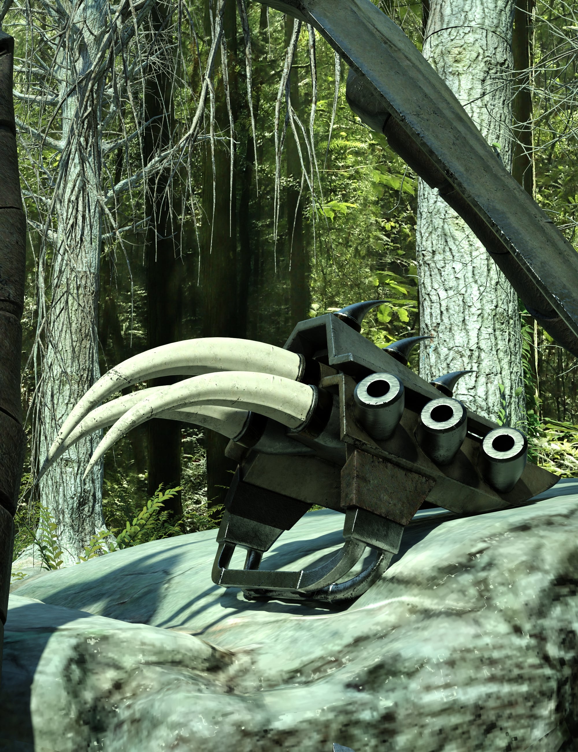 Gnarlfur Weapons Collection | Daz 3D