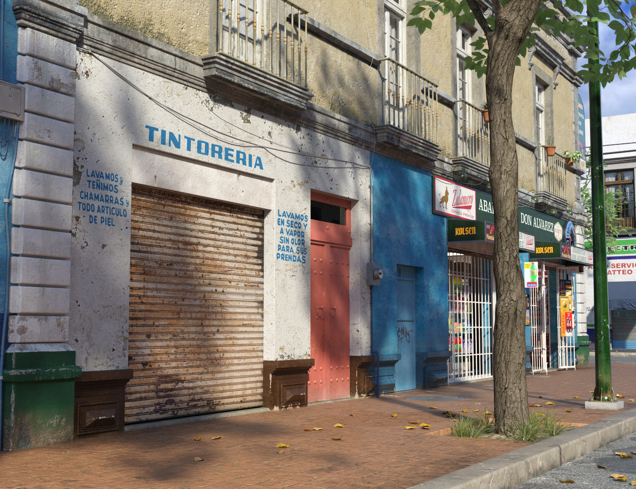 Mexico City Abarrotes | Daz 3D