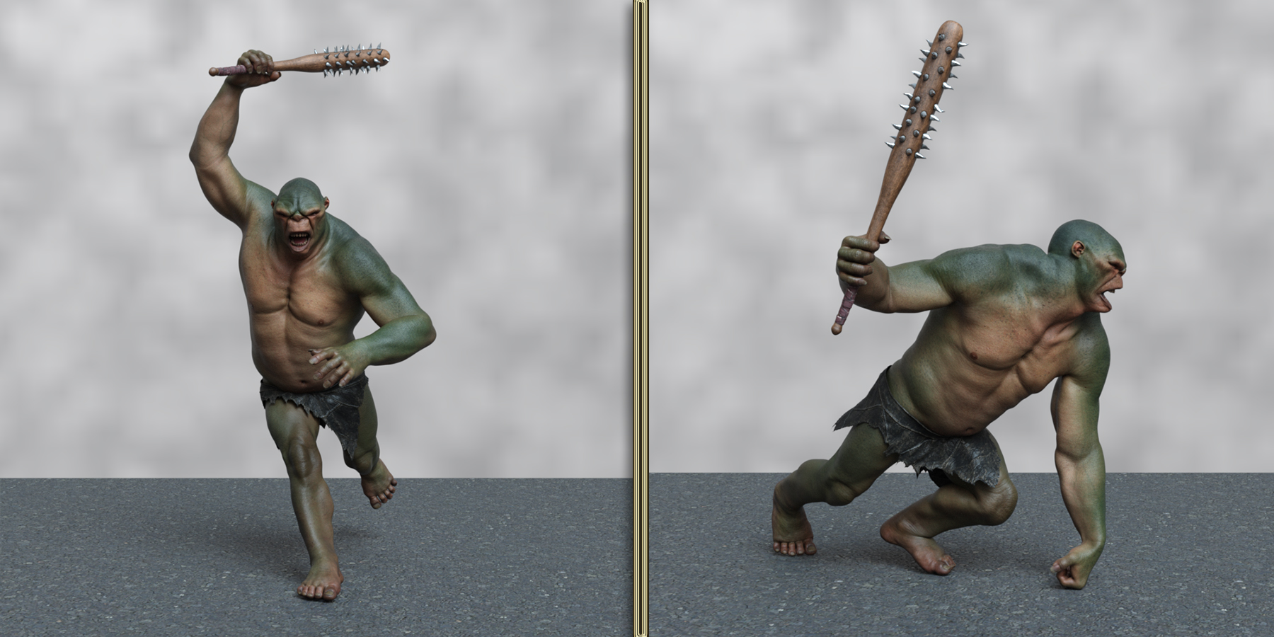 Gate Troll Poses for Chert the Troll 9 | Daz 3D