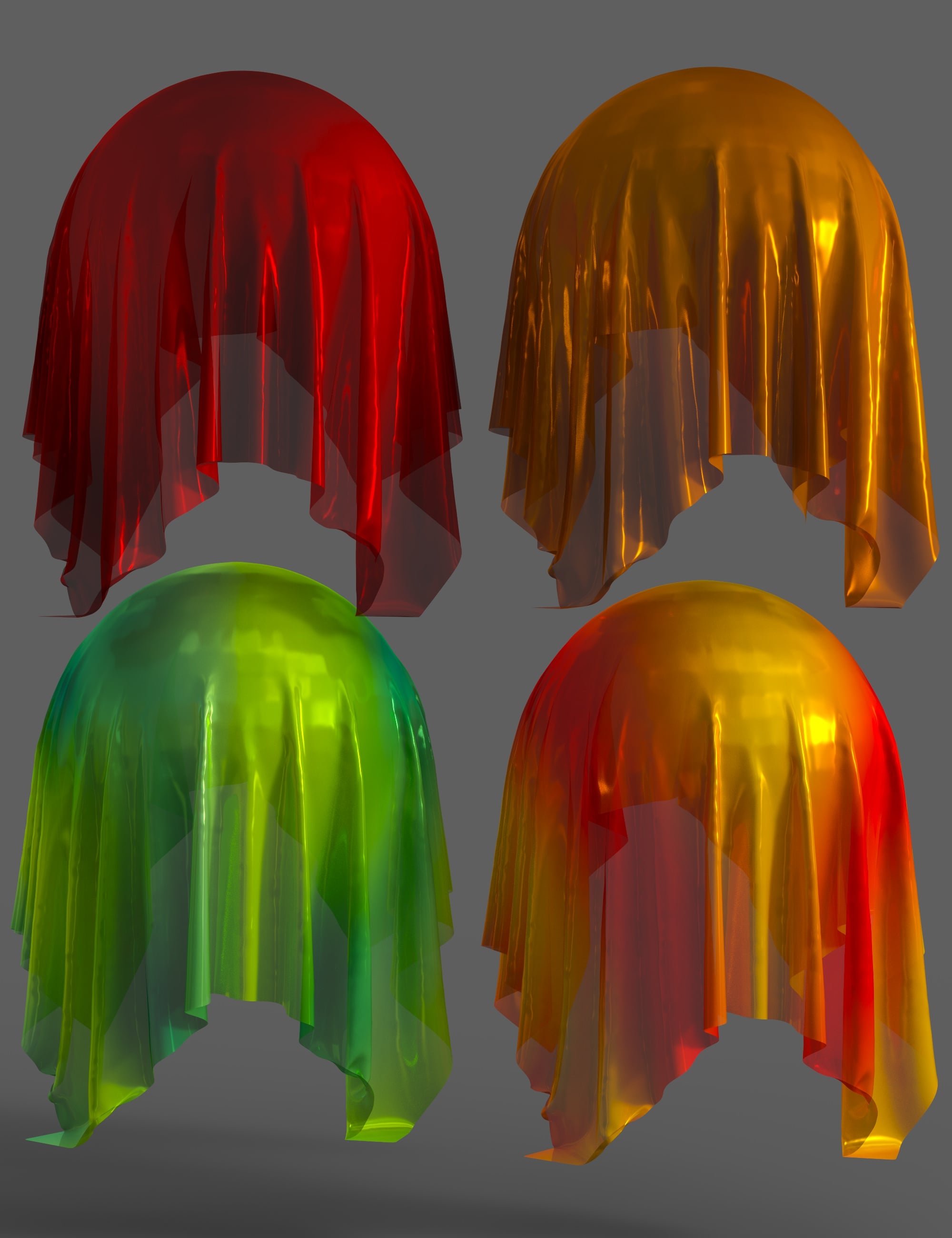 Color Splash PVC Iray Shaders - MR | Daz 3D