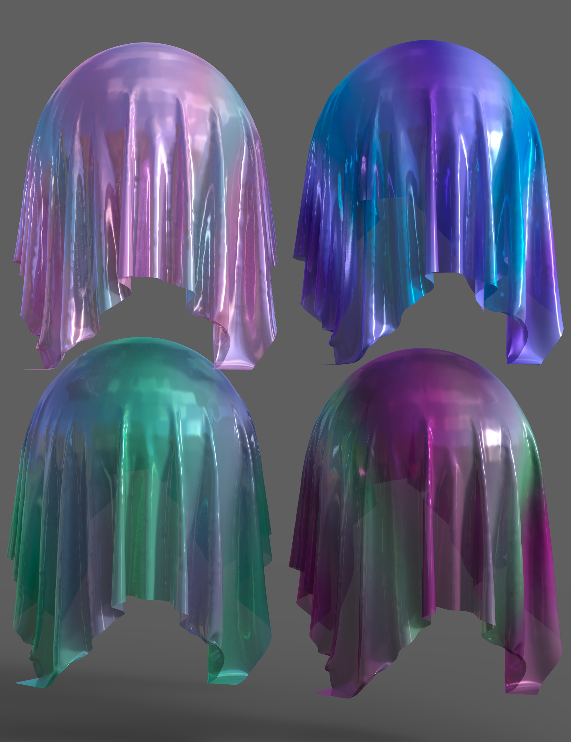 Color Splash PVC Iray Shaders - MR | Daz 3D