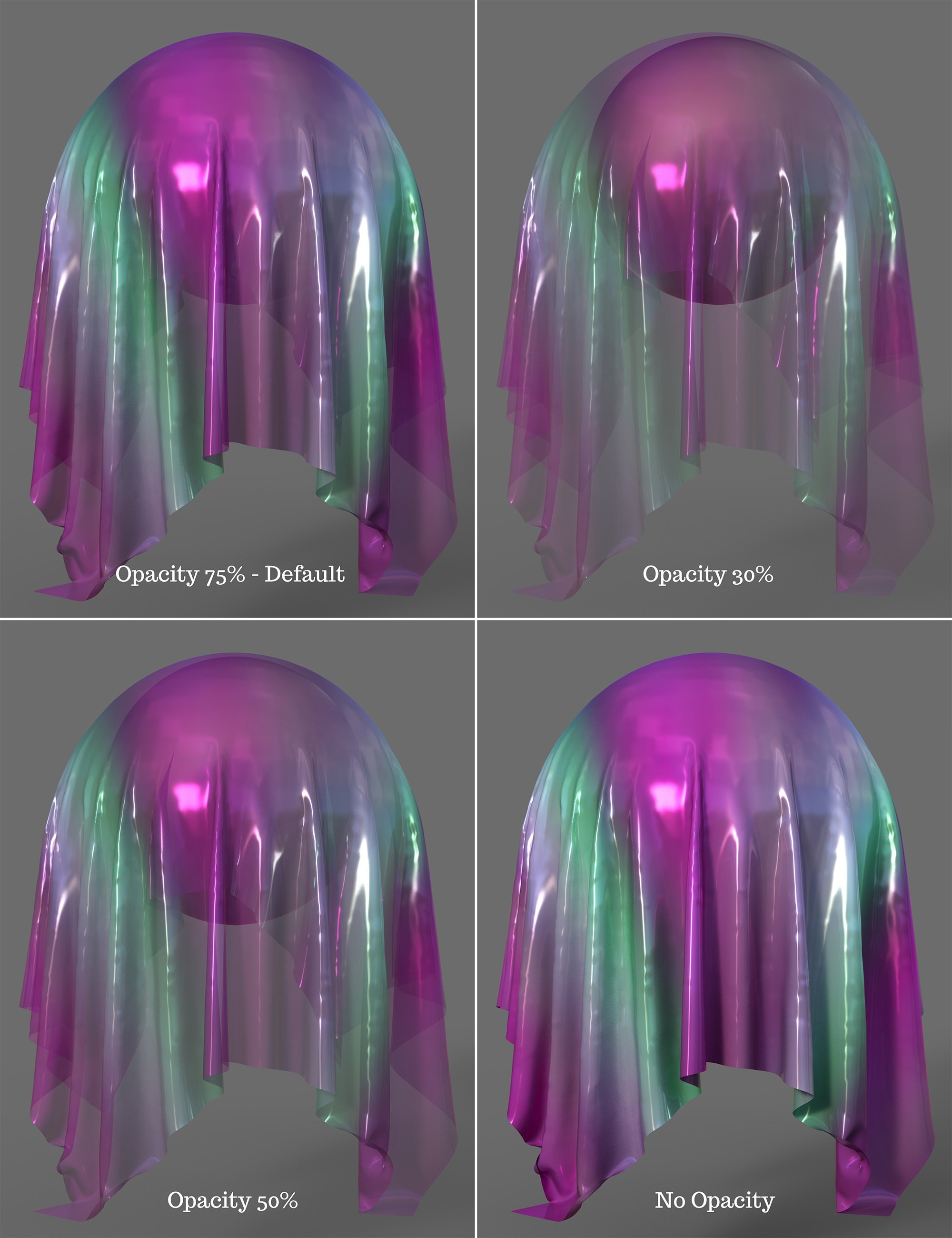 Color Splash PVC Iray Shaders - MR | Daz 3D