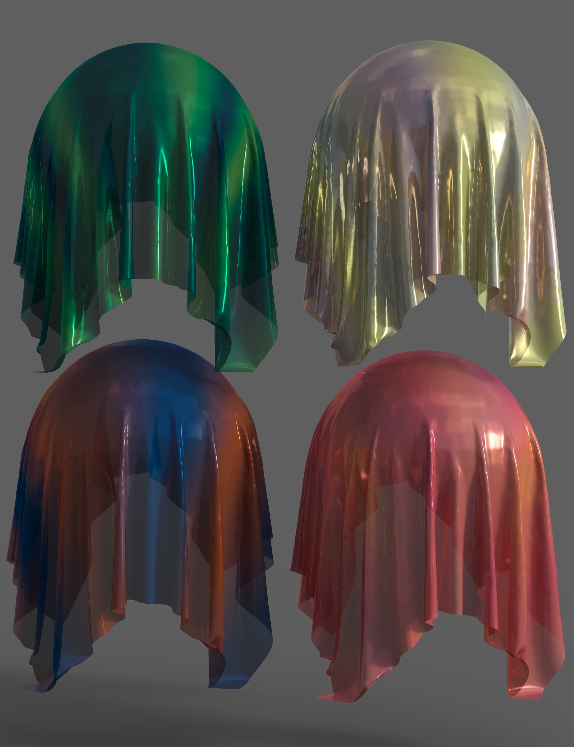 Color Splash PVC Iray Shaders - MR | Daz 3D