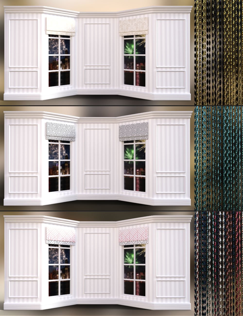 Mini Scenes New Years | Daz 3D