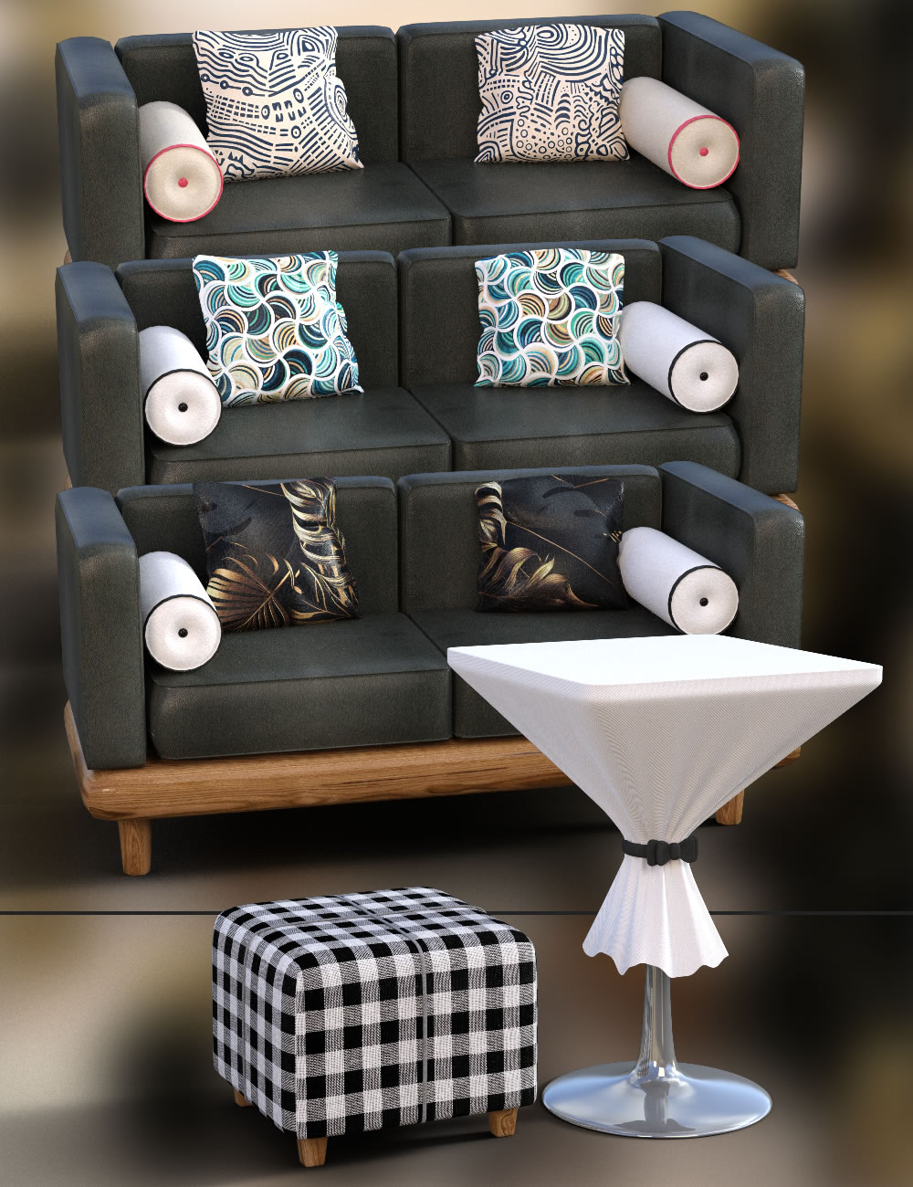 Mini Scenes New Years | Daz 3D