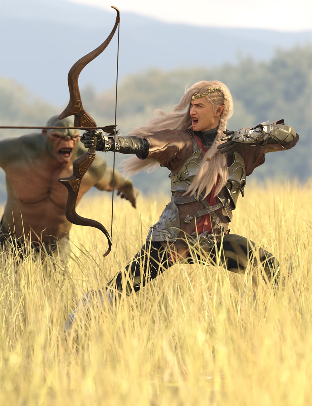 Era of the Trolls Pose Bundle for Genesis 9 | Daz 3D
