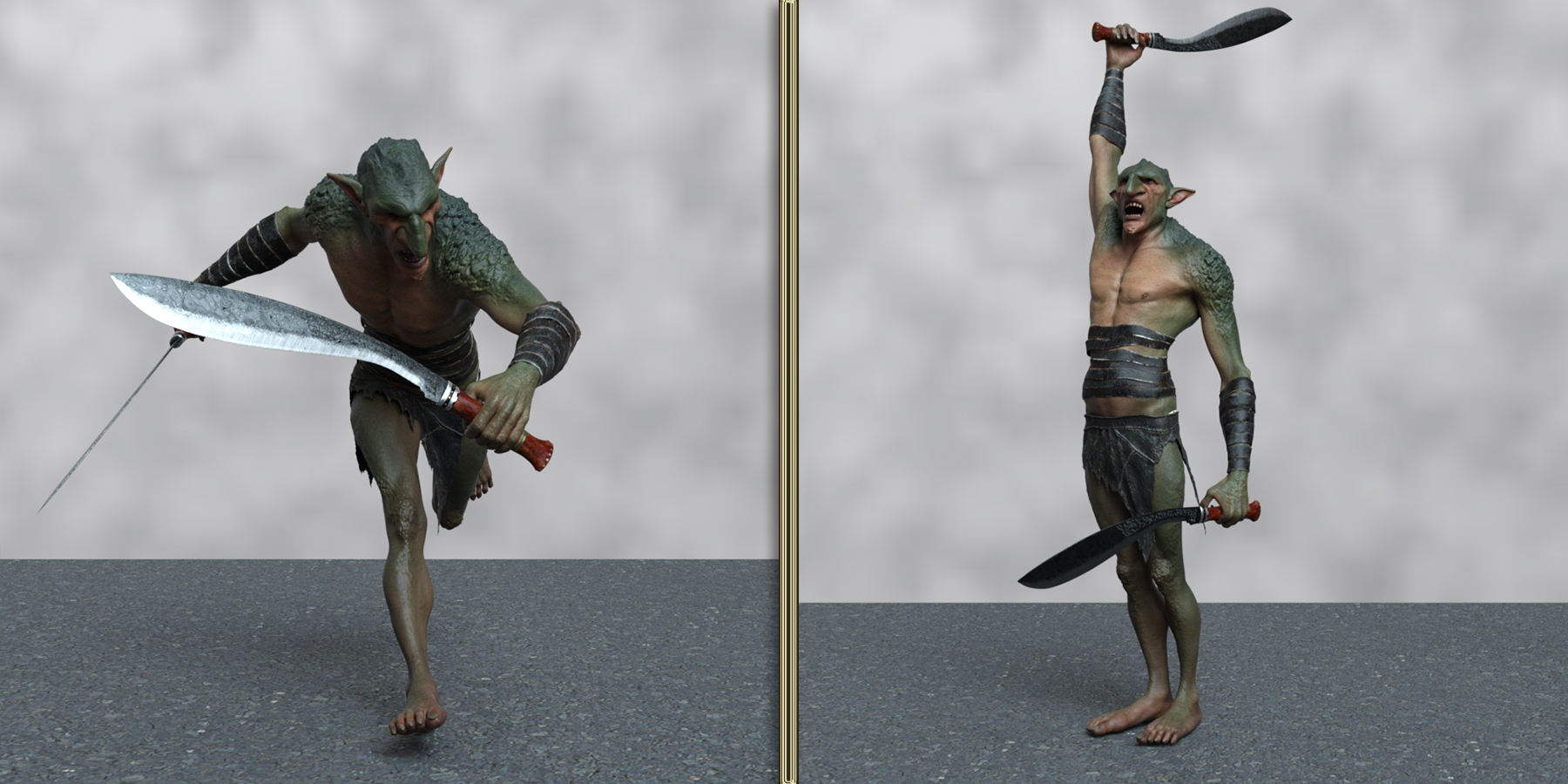 Era of the Trolls Pose Bundle for Genesis 9 | Daz 3D