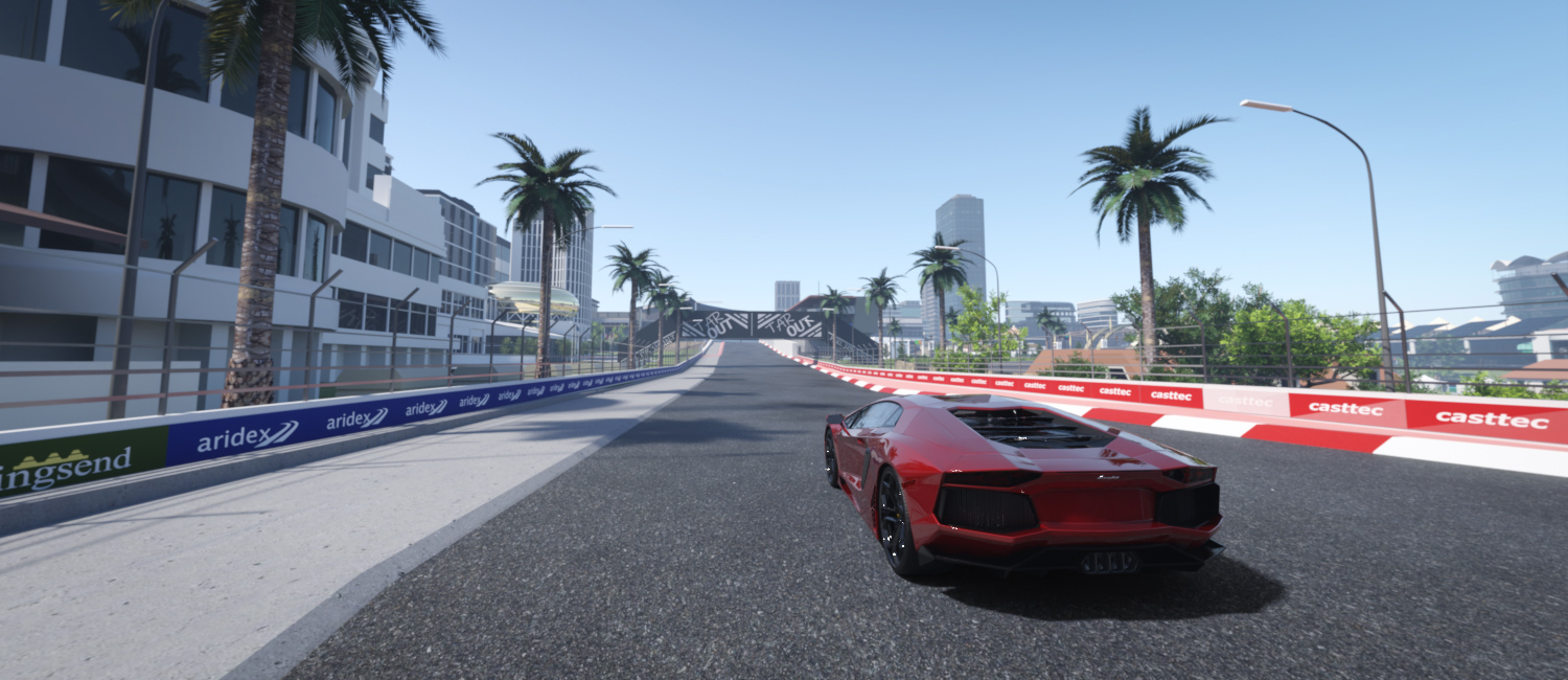 54 HDRIs - Movie Maker Iray - Race Track - Day | Daz 3D