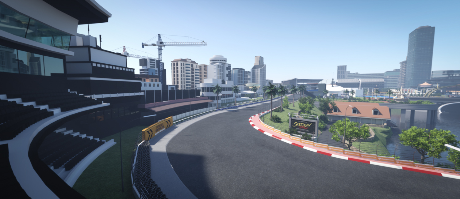 54 HDRIs - Movie Maker Iray - Race Track - Day | Daz 3D