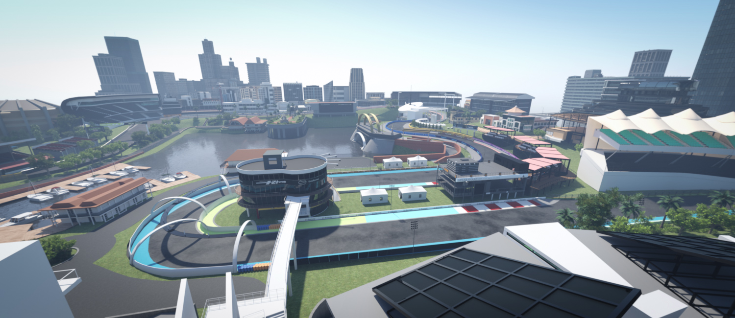 54 HDRIs - Movie Maker Iray - Race Track - Day | Daz 3D