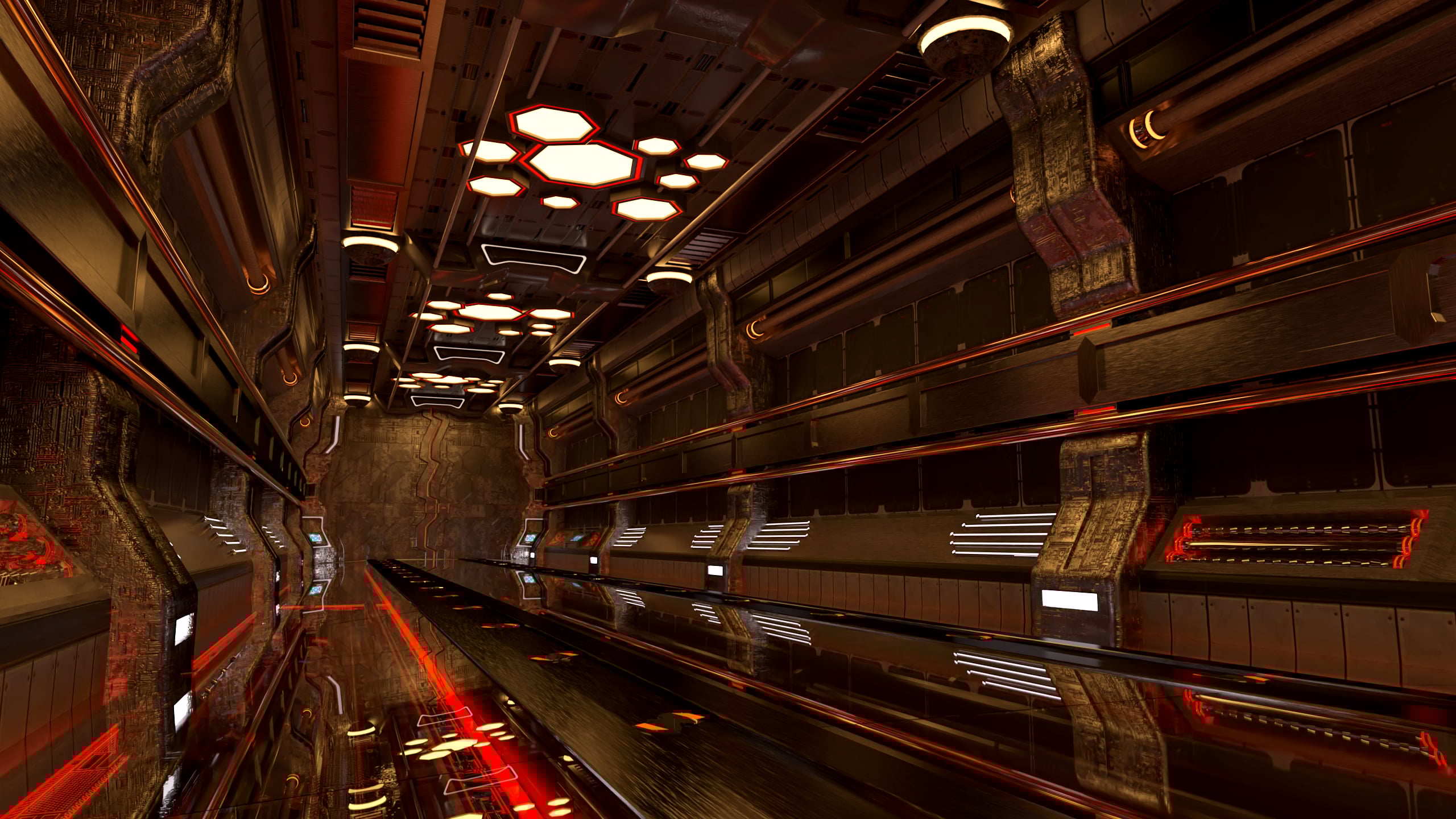 Spy Sci-Fi Tunnel | Daz 3D