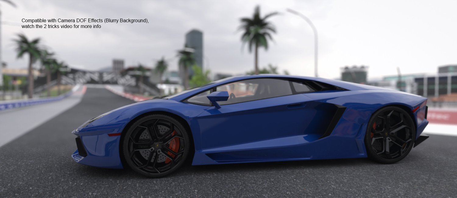 50 HDRIs - Movie Maker Iray - Race Track - Overcast | Daz 3D