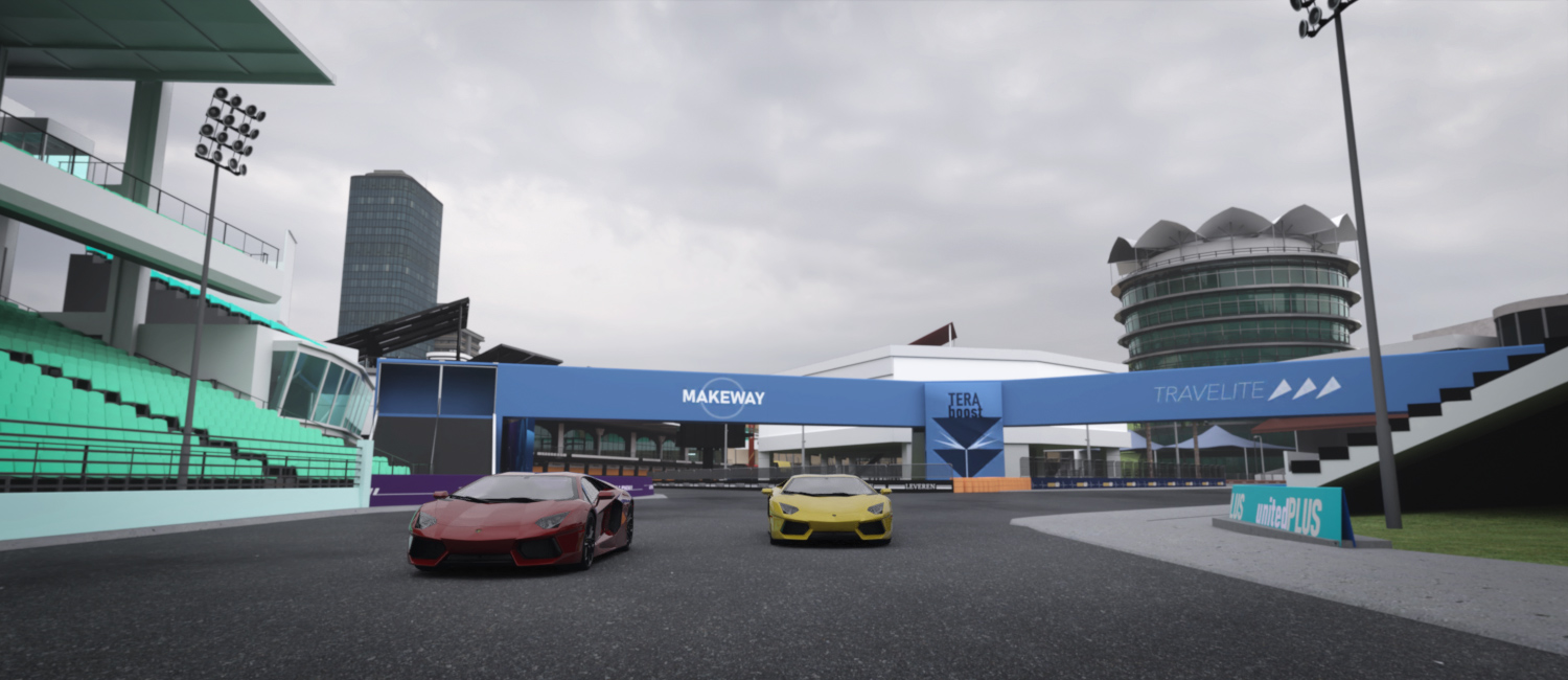 50 HDRIs - Movie Maker Iray - Race Track - Overcast | Daz 3D