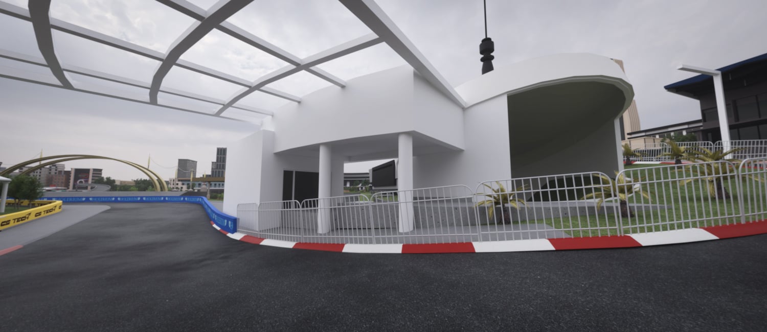 50 HDRIs - Movie Maker Iray - Race Track - Overcast | Daz 3D