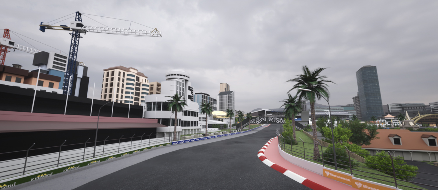 50 HDRIs - Movie Maker Iray - Race Track - Overcast | Daz 3D