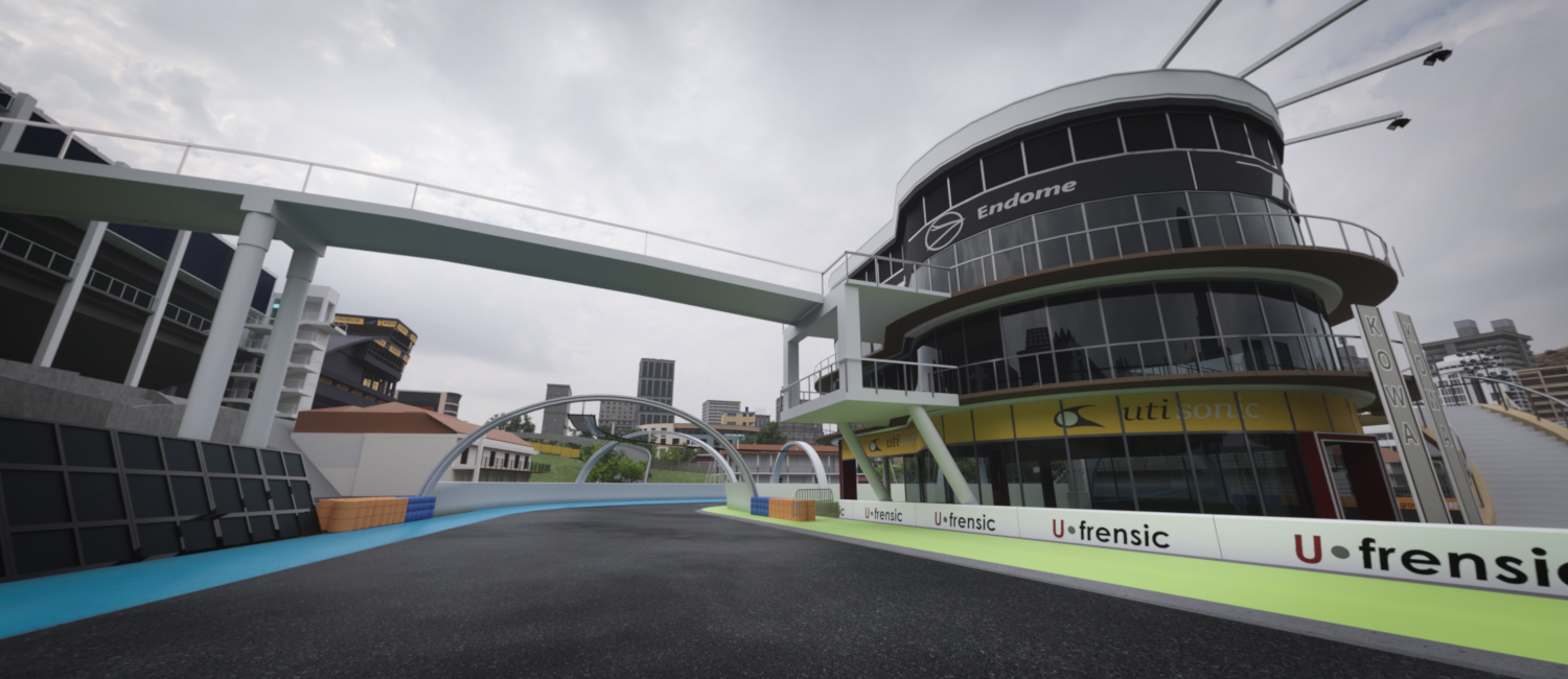 50 HDRIs - Movie Maker Iray - Race Track - Overcast | Daz 3D