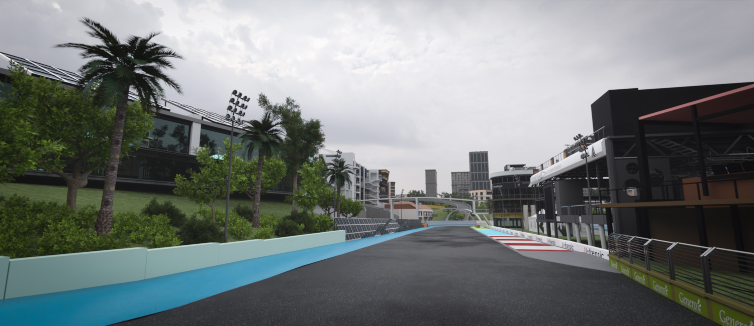 50 HDRIs - Movie Maker Iray - Race Track - Overcast | Daz 3D