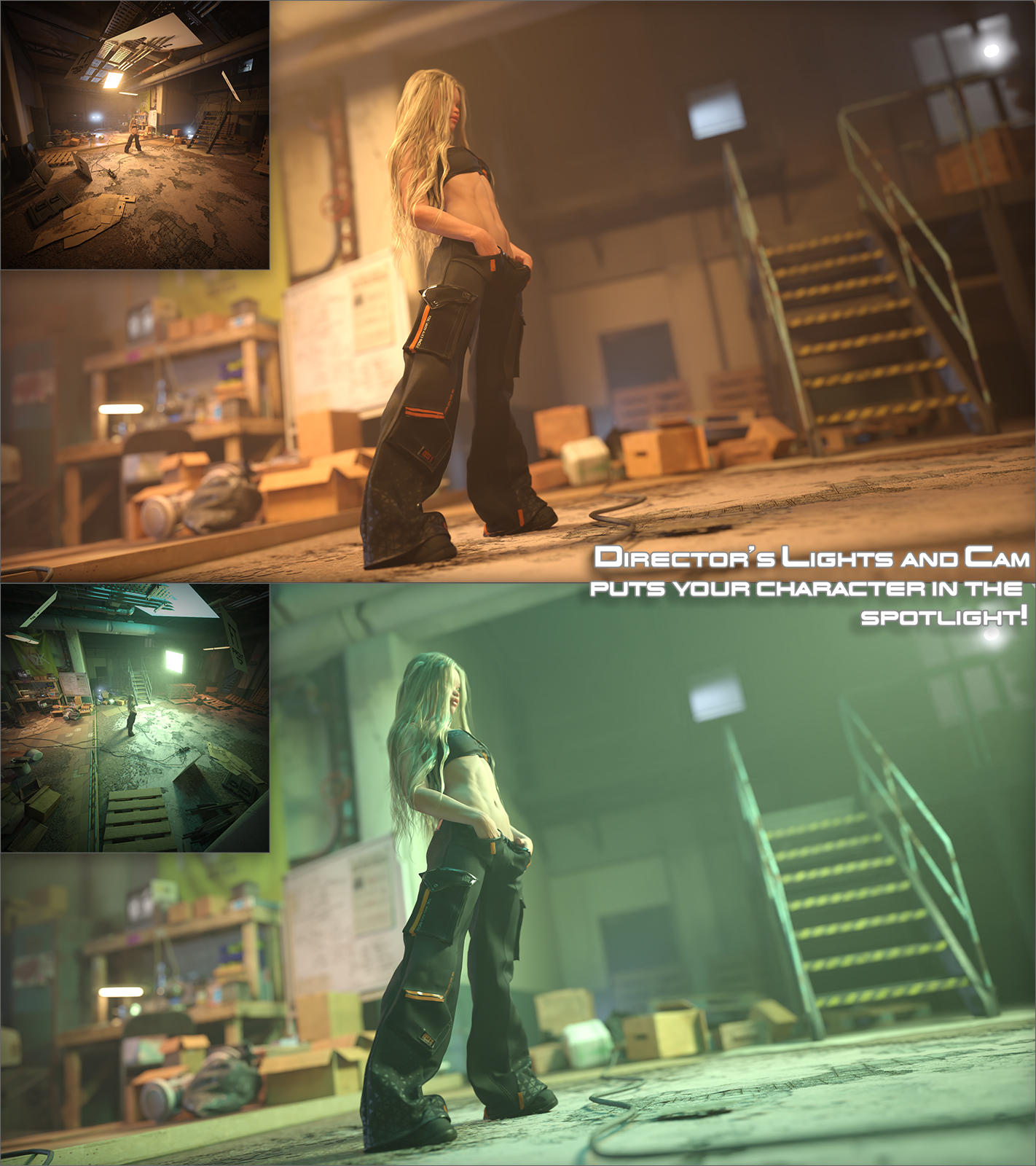 Director's Lights and Camera | Daz 3D