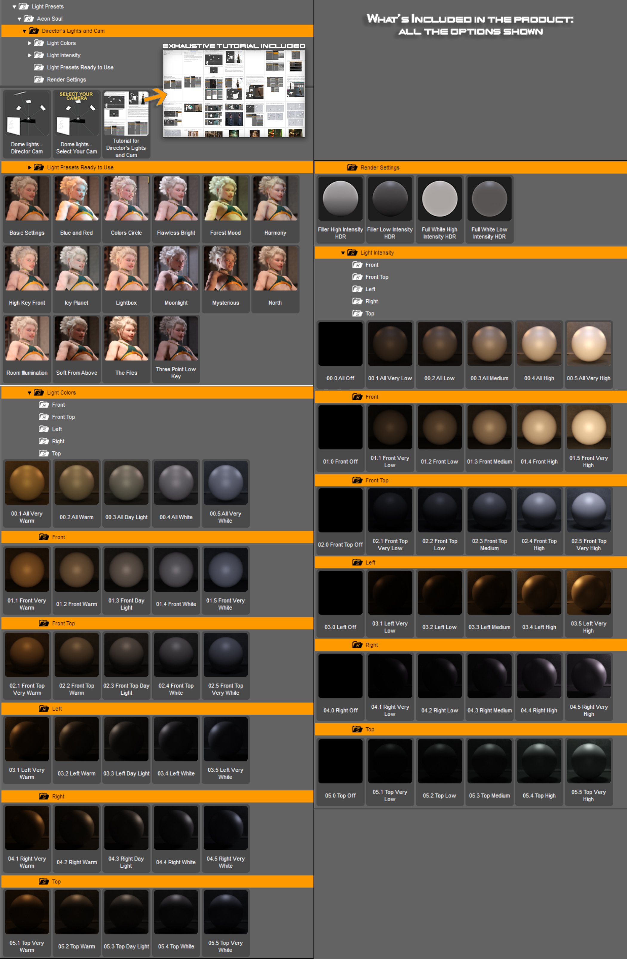 Director's Lights and Camera | Daz 3D