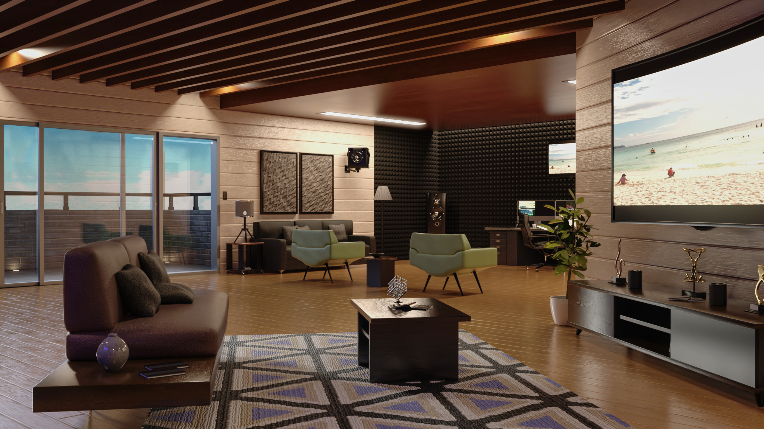 Music Tech Studio Environment | Daz 3D