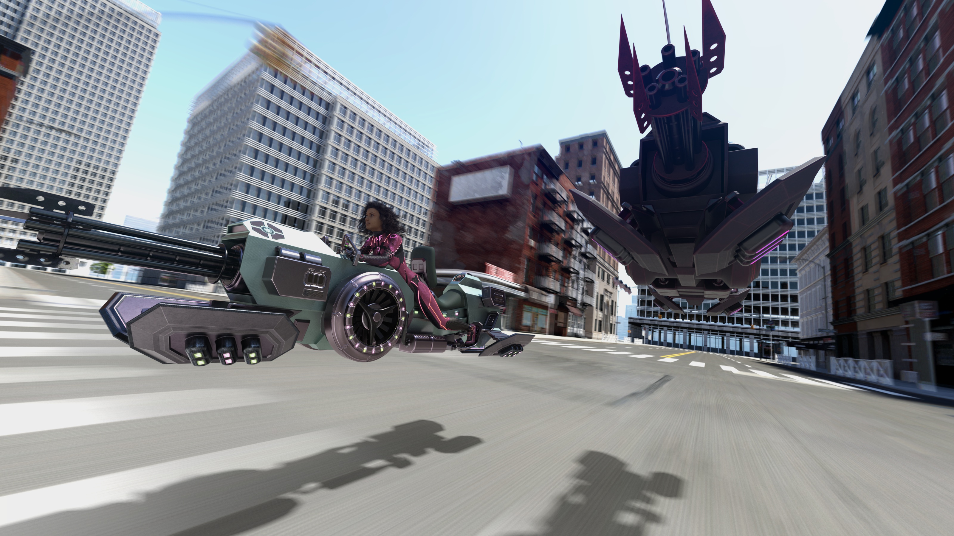 Dystopia for Utopian Hoverbike 2 Way Venom | Daz 3D