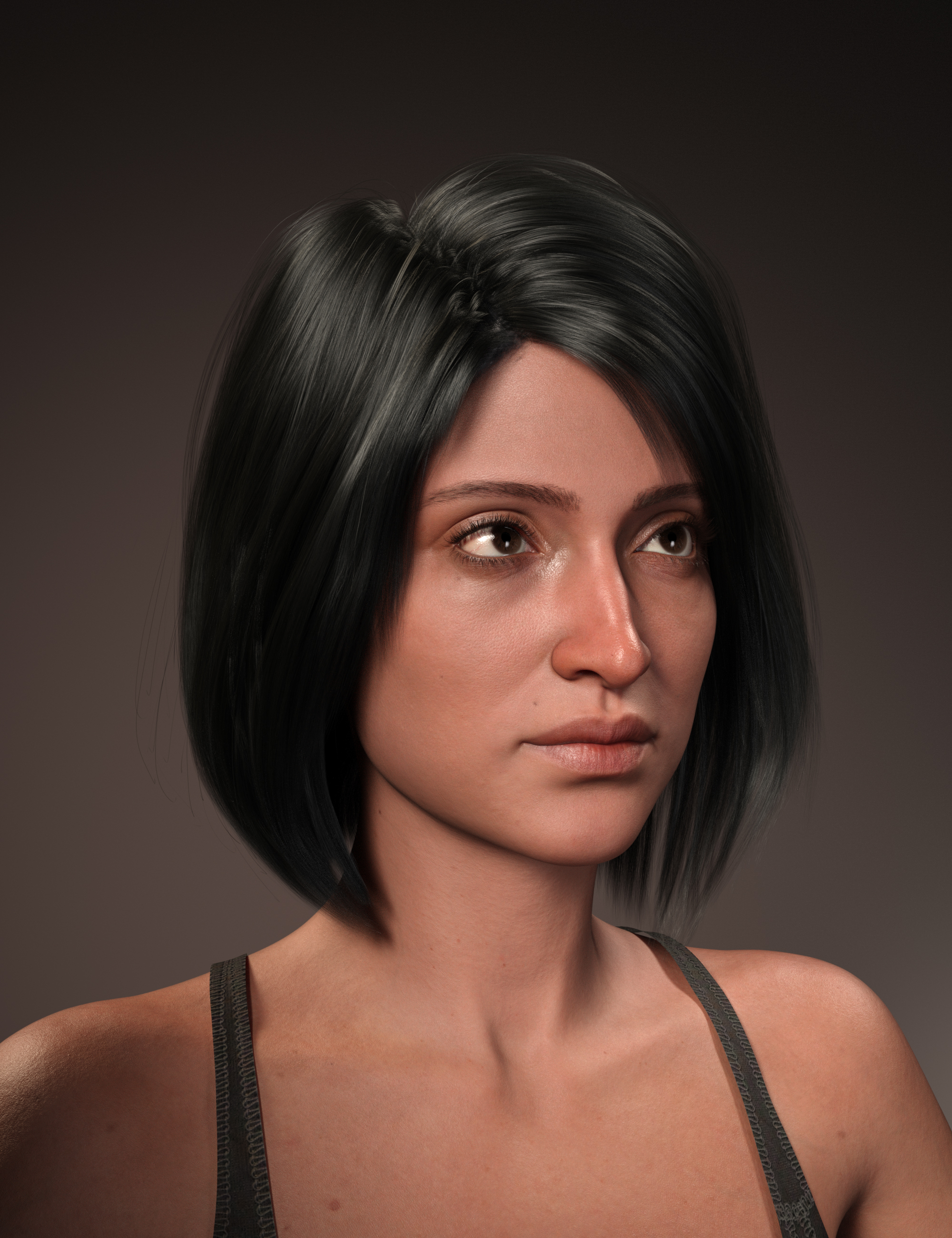 FE Natural Short Hair for Genesis 9 | Daz 3D