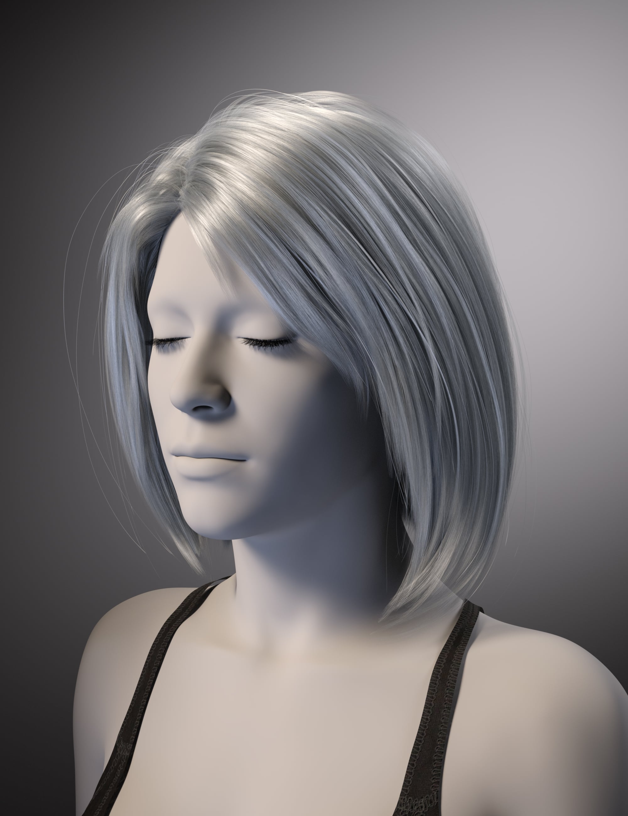 FE Natural Short Hair for Genesis 9 | Daz 3D