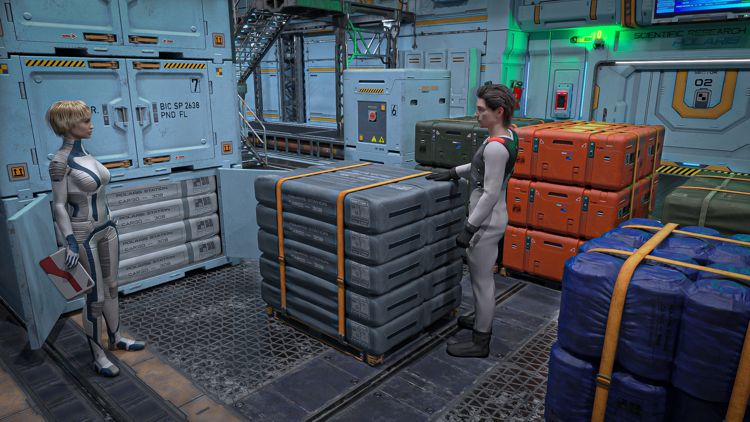 Polaris Boxes | Daz 3D