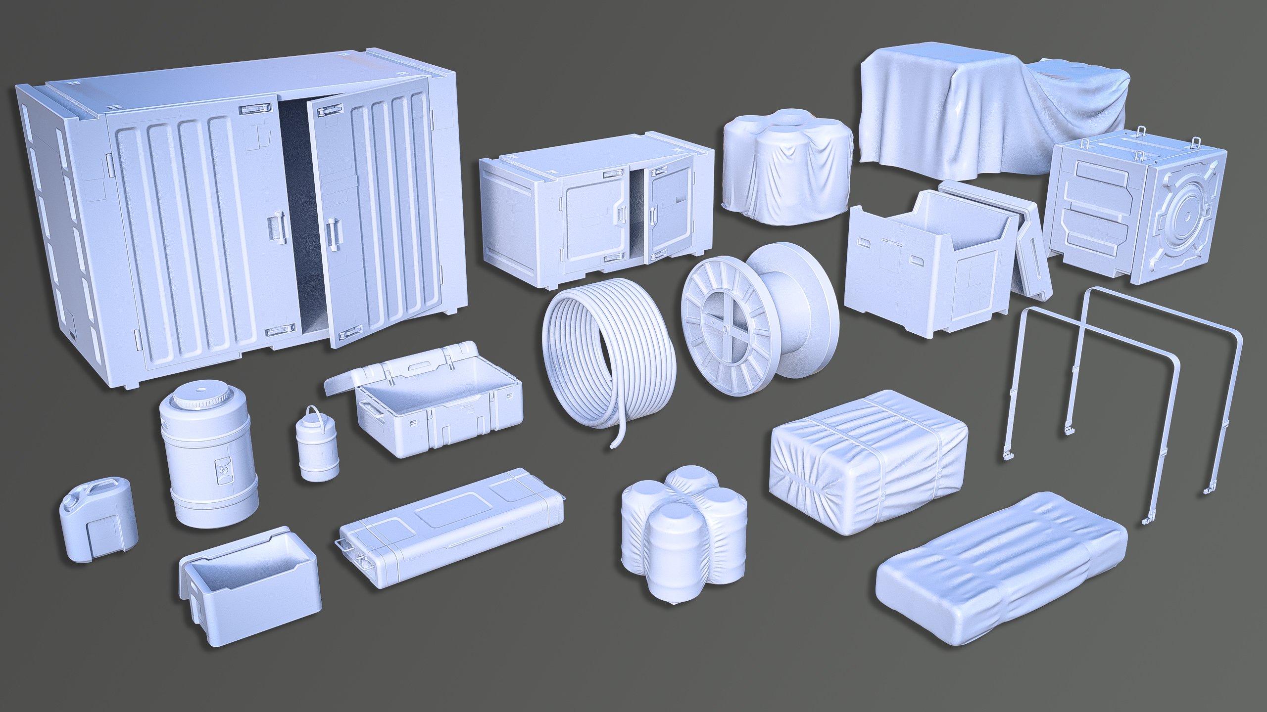 Polaris Boxes | Daz 3D