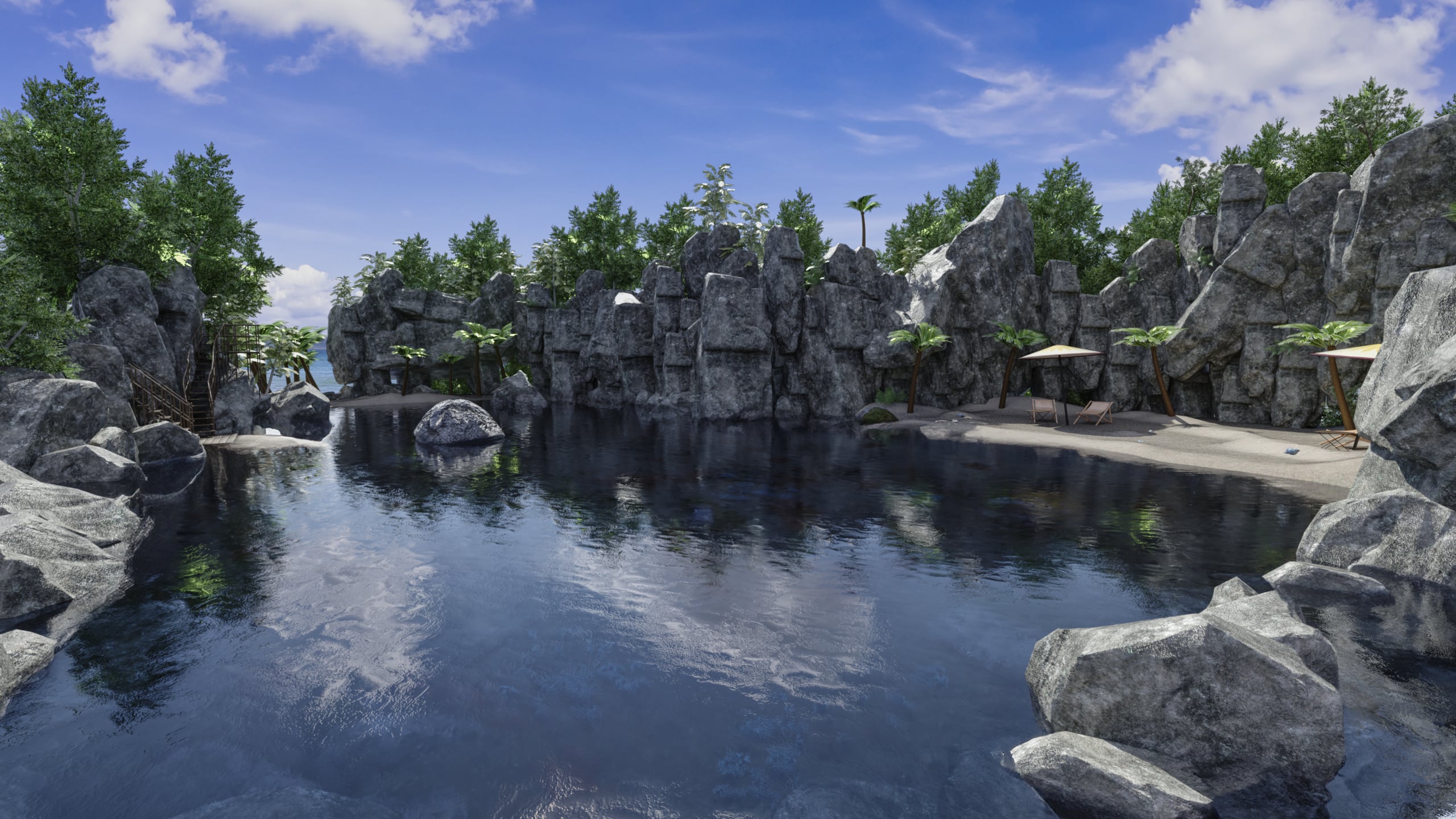 Hidden Fantasy Shore | Daz 3D